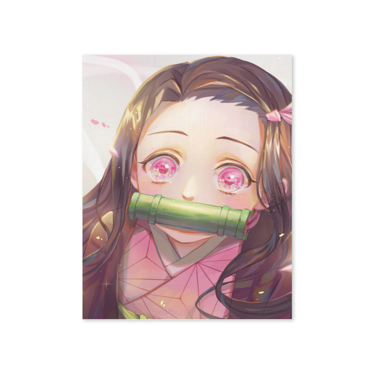 nezuko Poster Wall Art -Bedroom Paintings Frameless Paintings Living ...