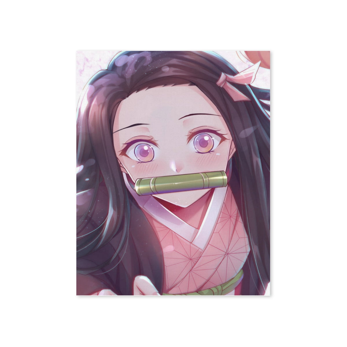 nezuko Poster Wall Art -Bedroom Paintings Frameless Paintings Living ...