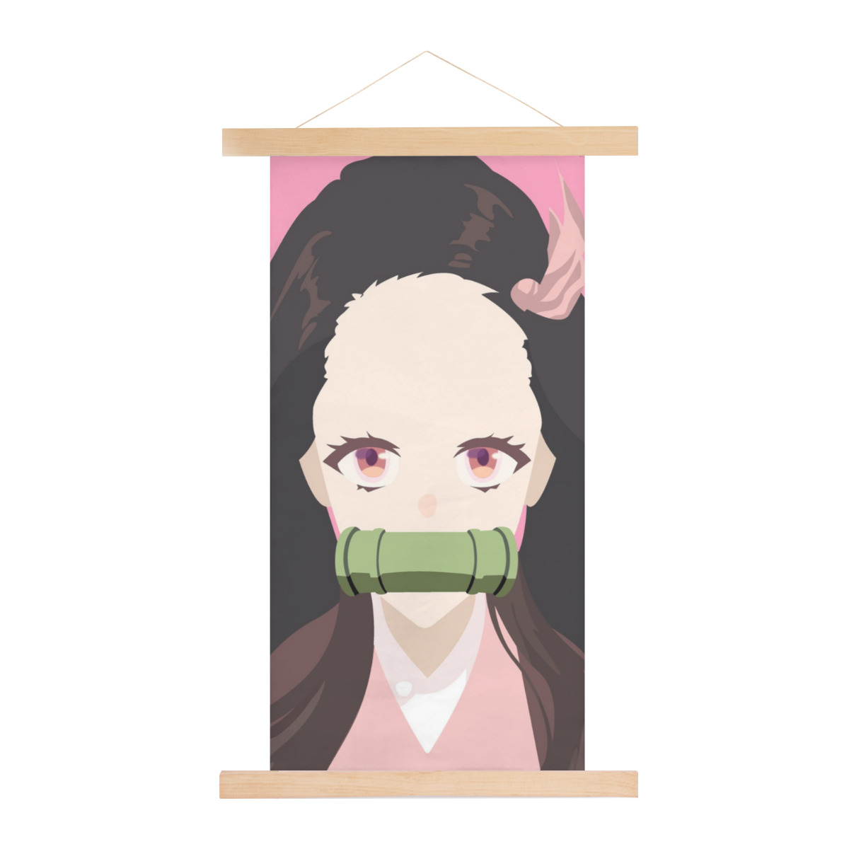 nezuko Poster Wall Decor Decorative Art Wall Roll Wall Hanging Picture ...