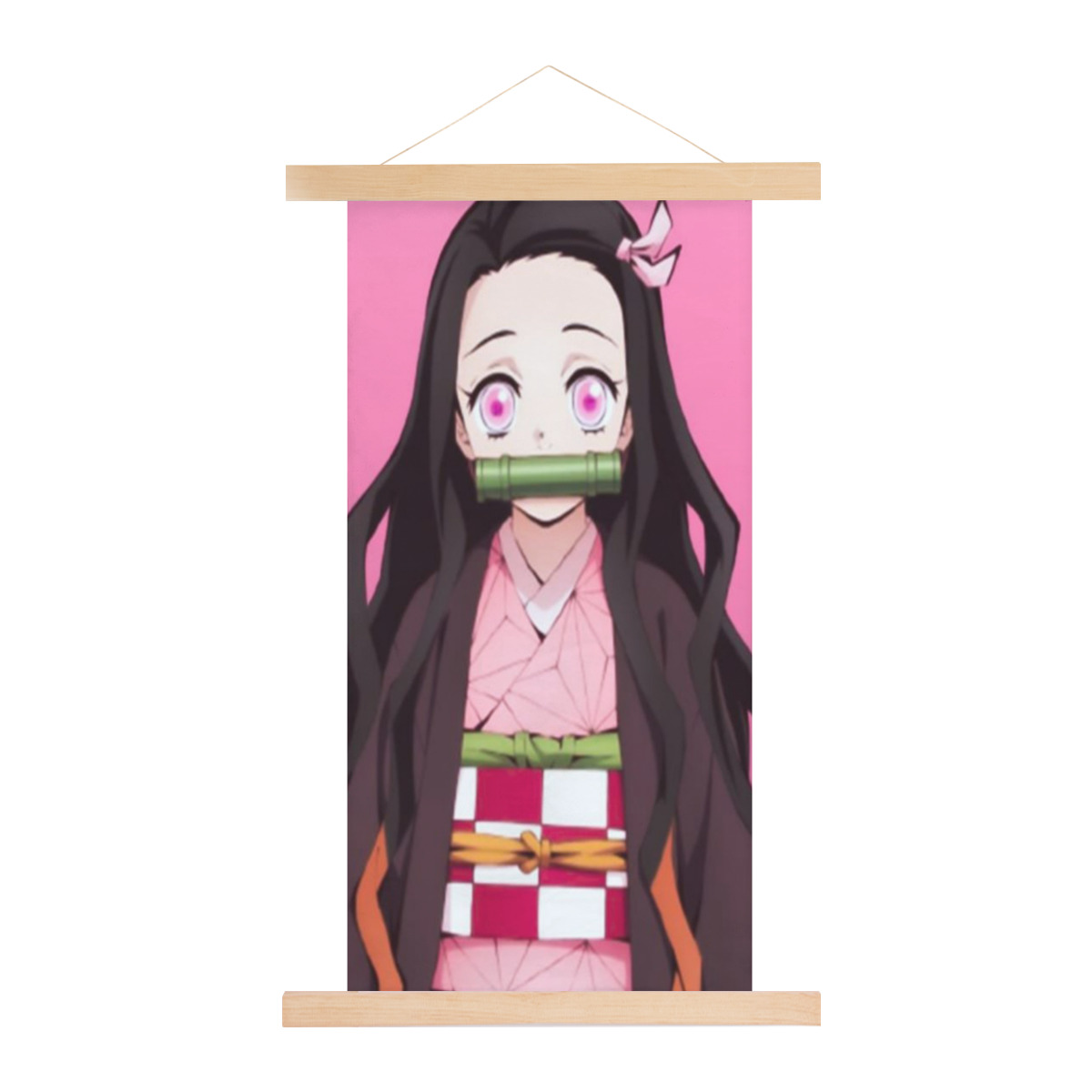 nezuko Poster Wall Decor Decorative Art Wall Roll Wall Hanging Picture ...