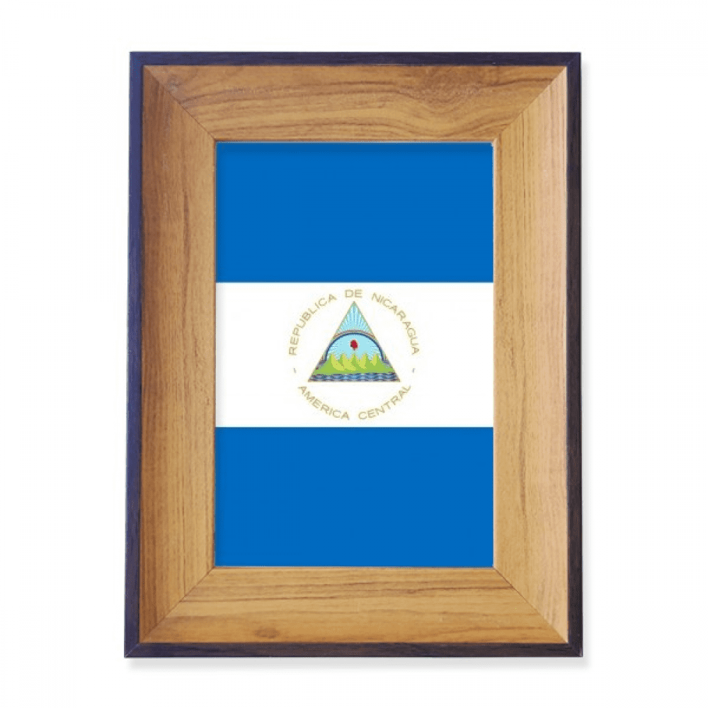 nicaragua national flag north amecountry photo frame exhibition display ...