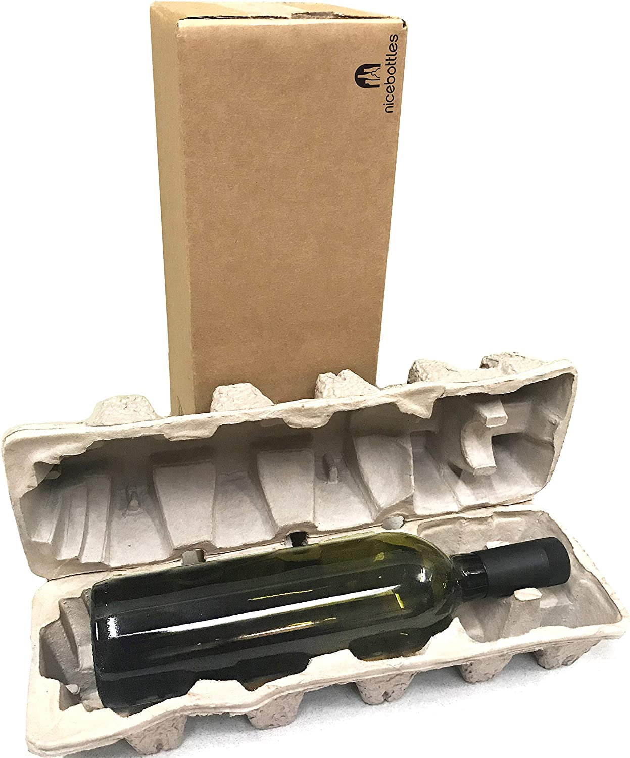 nicebottles Wine Shipping Box, Single - Pack of 12 - Walmart.com