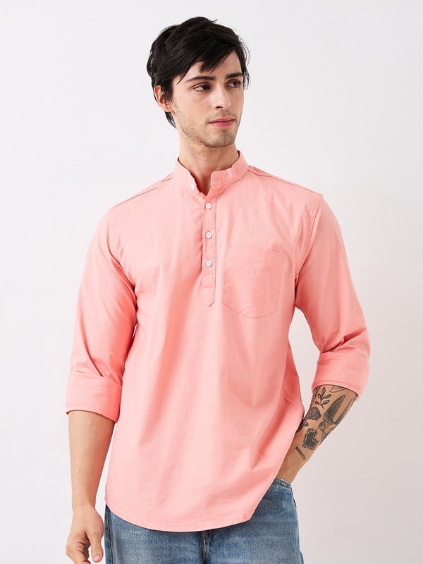 nick&jess Mens Slim Fit Cotton Stretch Henley - Walmart.com