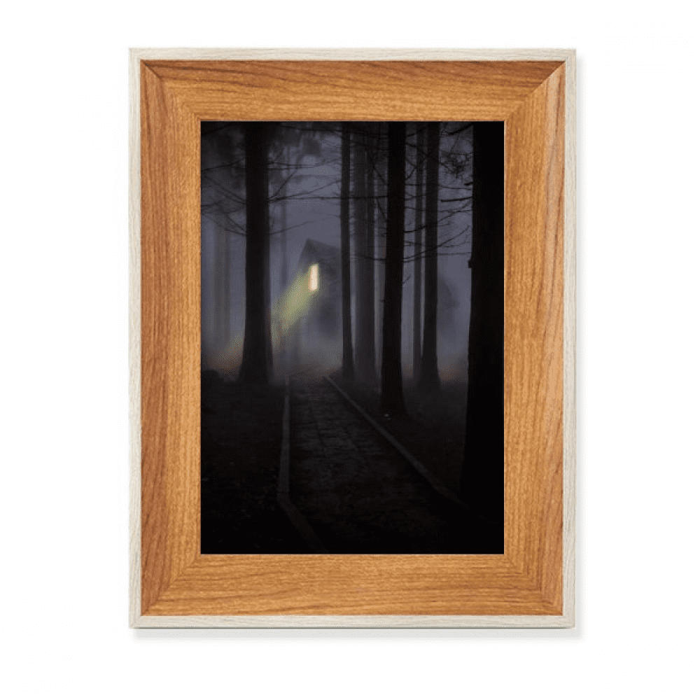 night dark ry science nature scenery desktop wooden photo frame display ...