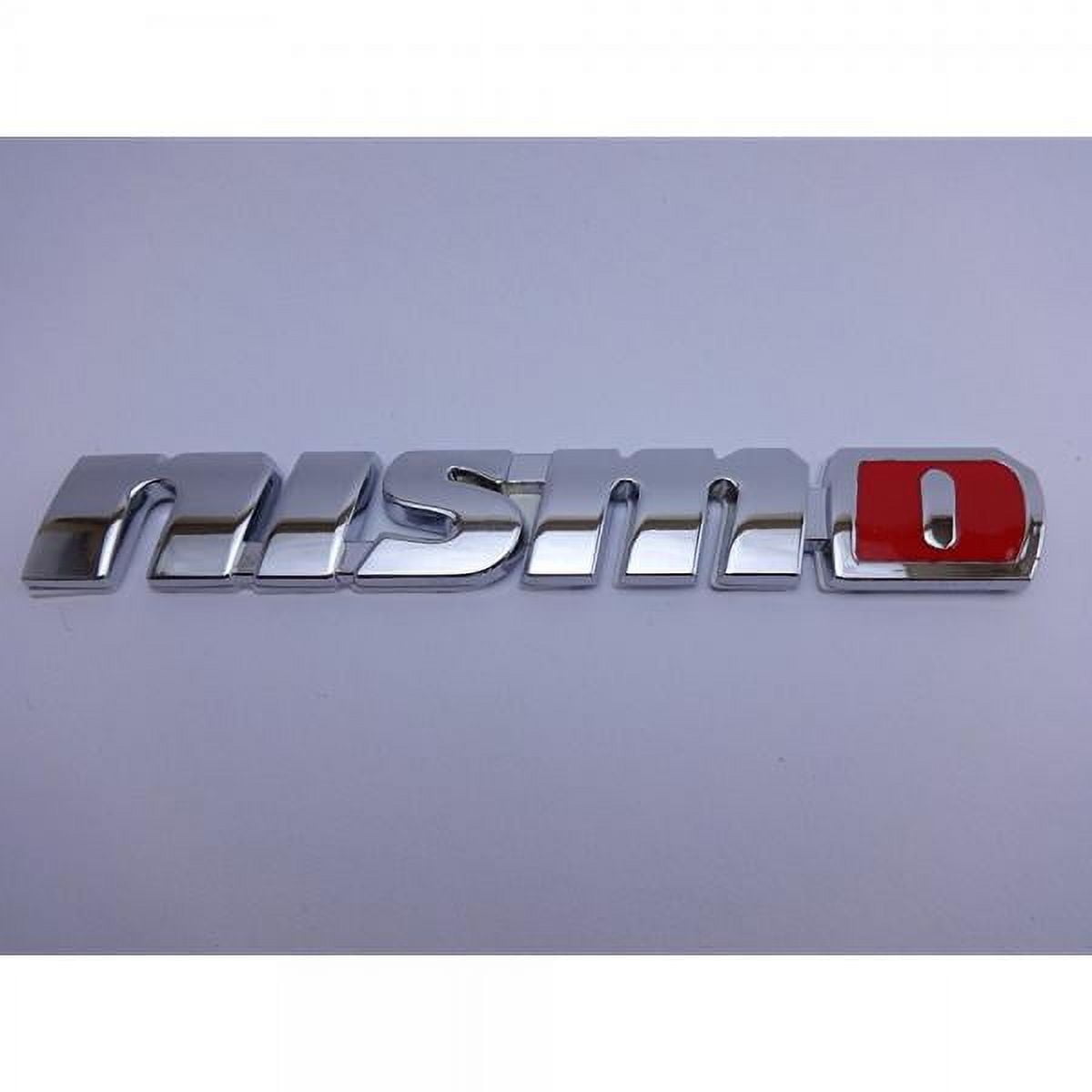 nismo nissan emblem car accessories with chrome effect and 3m adhesive ...