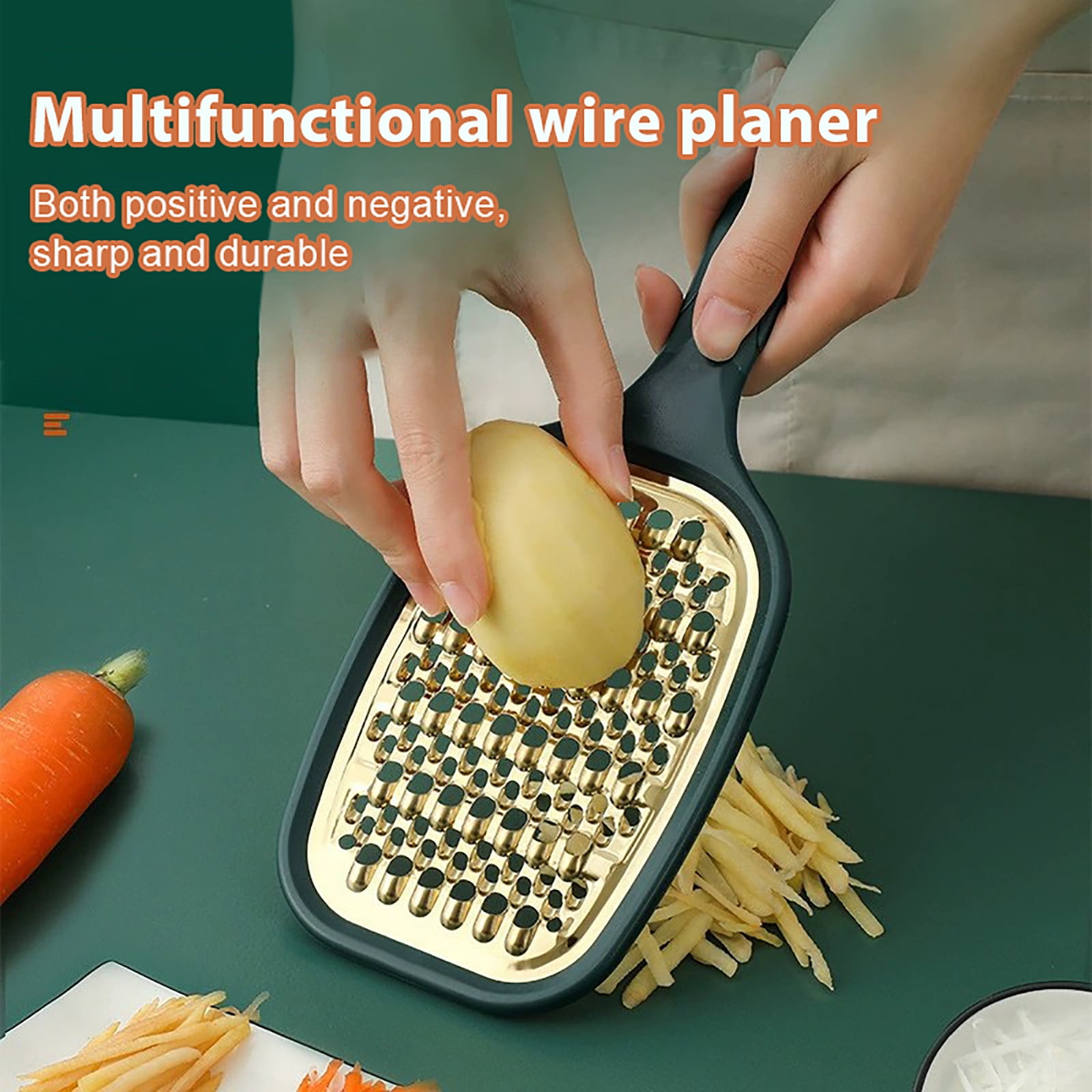 niuredltd double-sided use multifunctional fruit vegetable grater ...