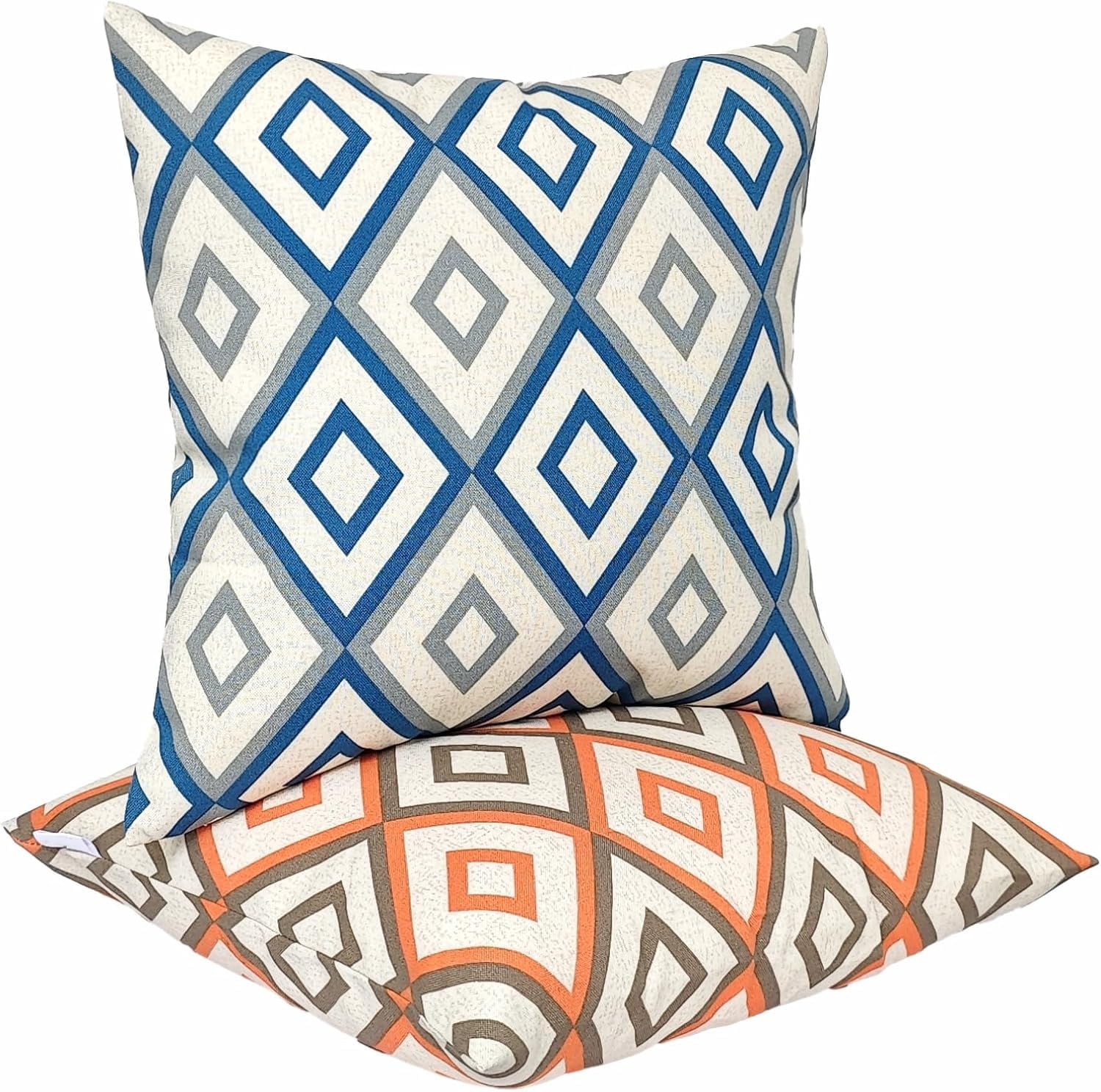 njizgyd 12×20 Inch Outdoor Lumbar Pillows Pack of 2 Colors Waterproof ...