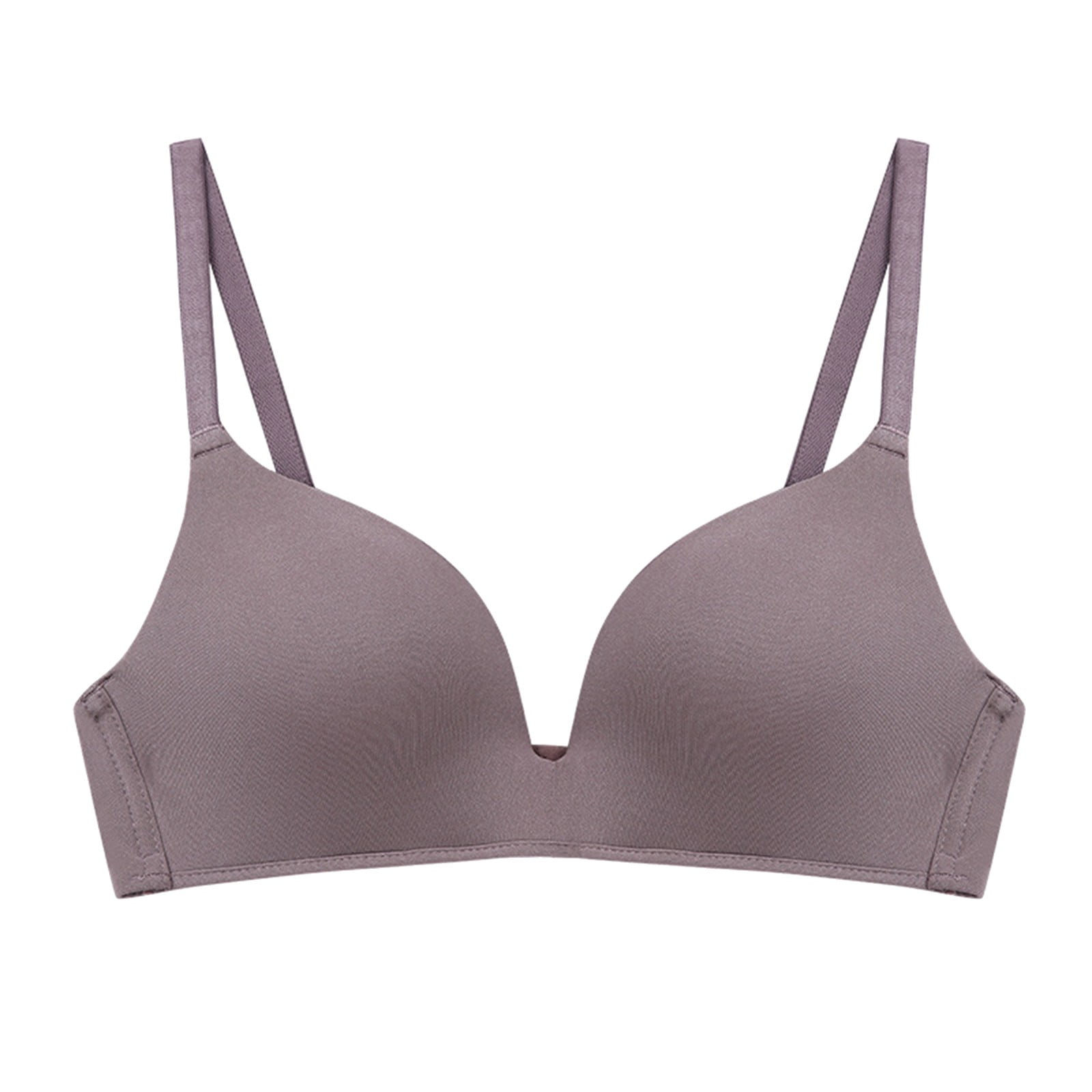 njshnmn Women's Wireless Ultra-Light T-Shirt Plus Size Bra Wirefreee ...