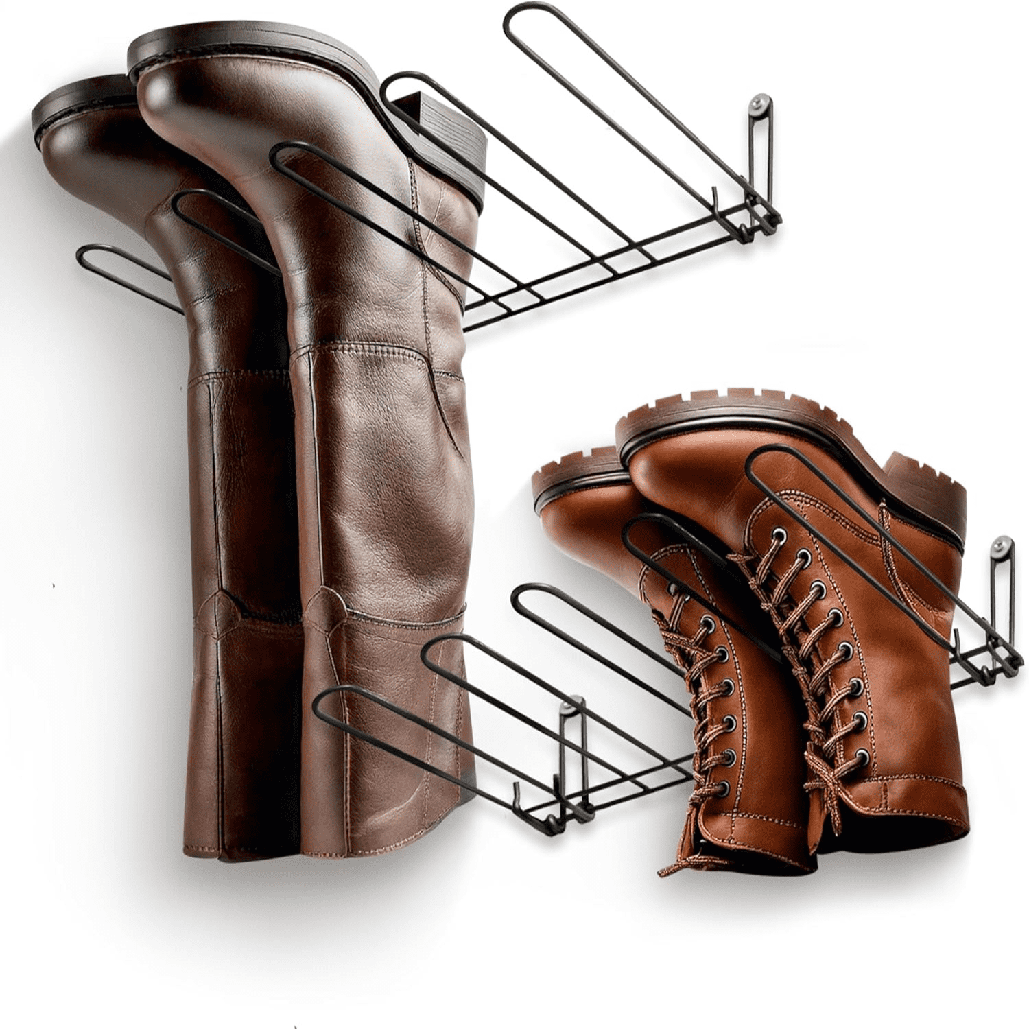 nltwyib Wader & Boot Wall Mount \u2013 4-Pair Stainless Steel Rack 2 ...