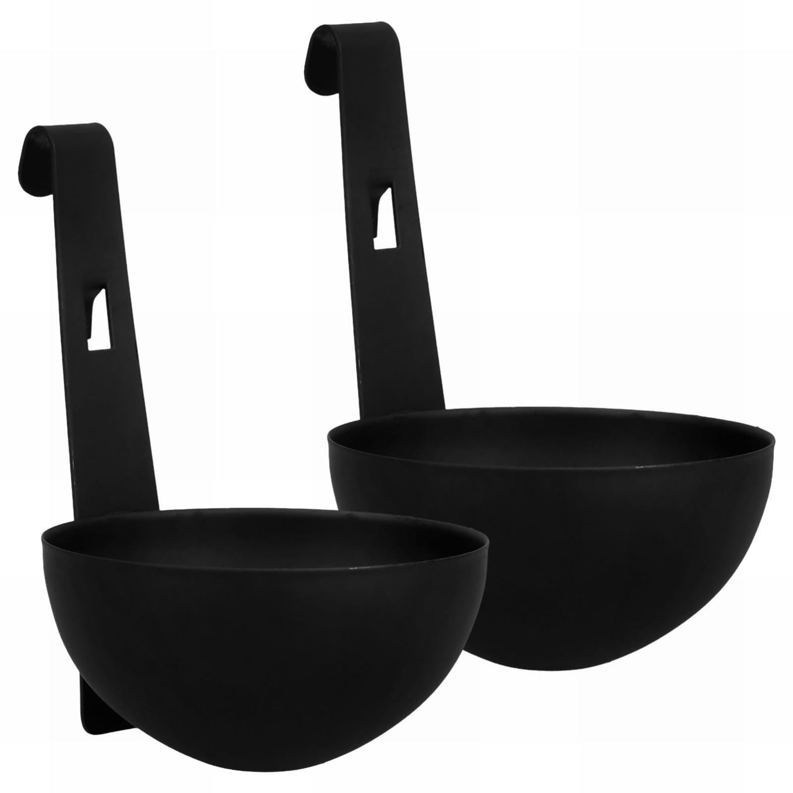 nmells 2pcs Egg Boiler Poached Egg Maker Kitchen Utensil Holder Kitchen ...