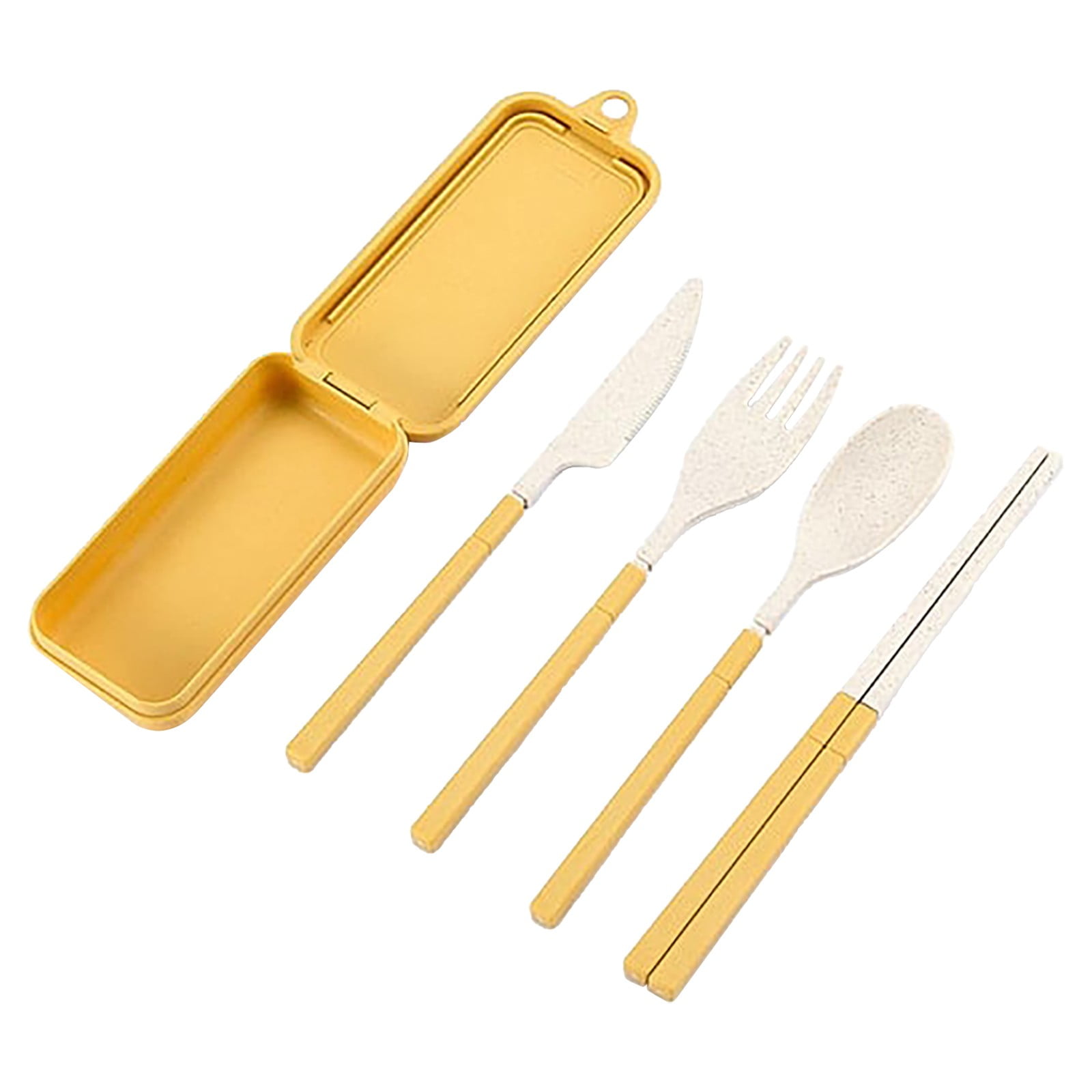 nmells Clearance Cubiertos Plegables Wheat Tableware Folding Fork Spoon ...