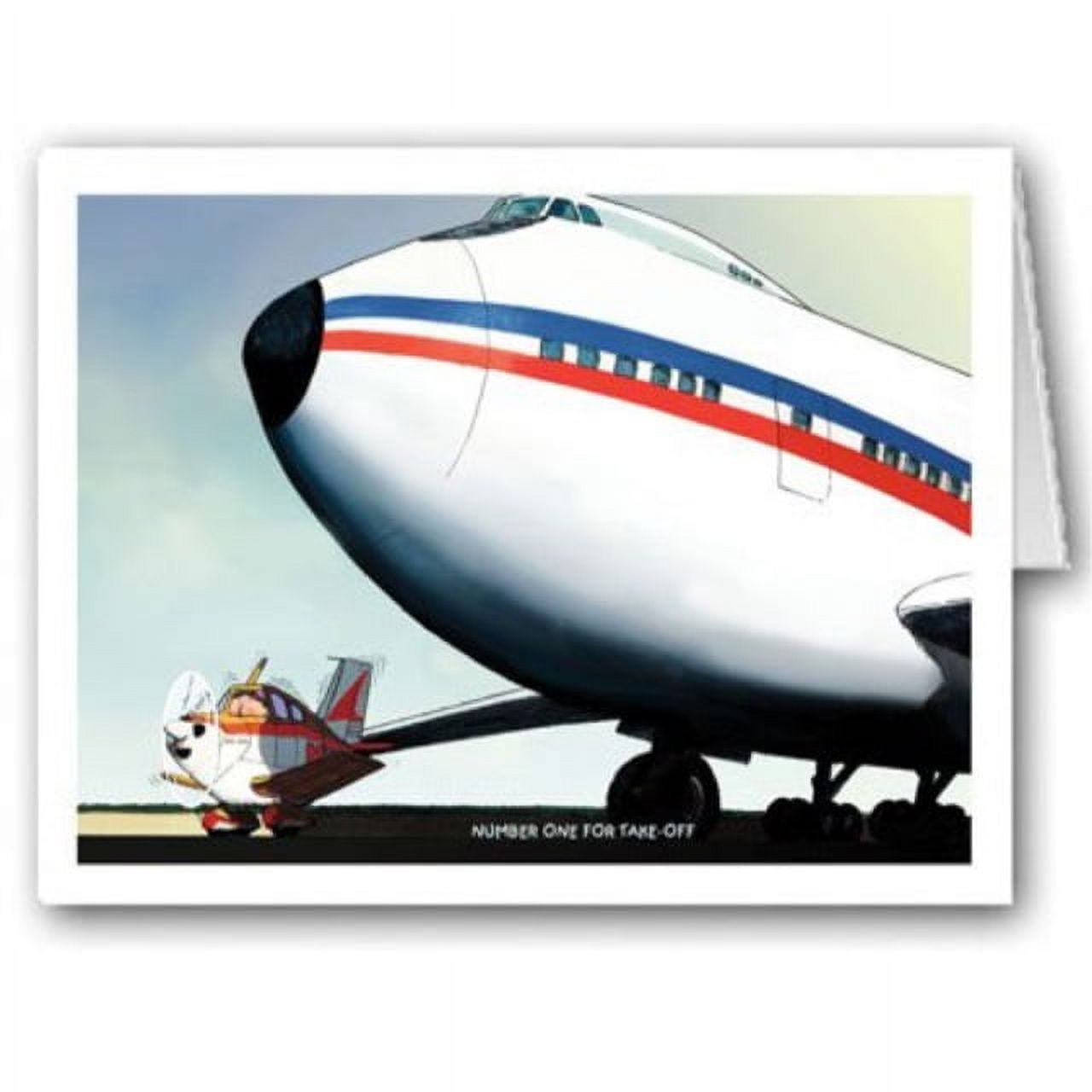 no.1 for take off aviation note card - 10 boxed cards & envelopes ...
