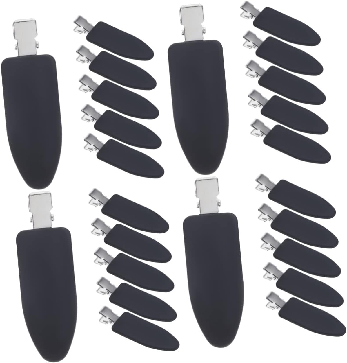 no Bend Hair Clips 24 Pcs No Trace Duckbill Clip South Korea Metal Girl ...
