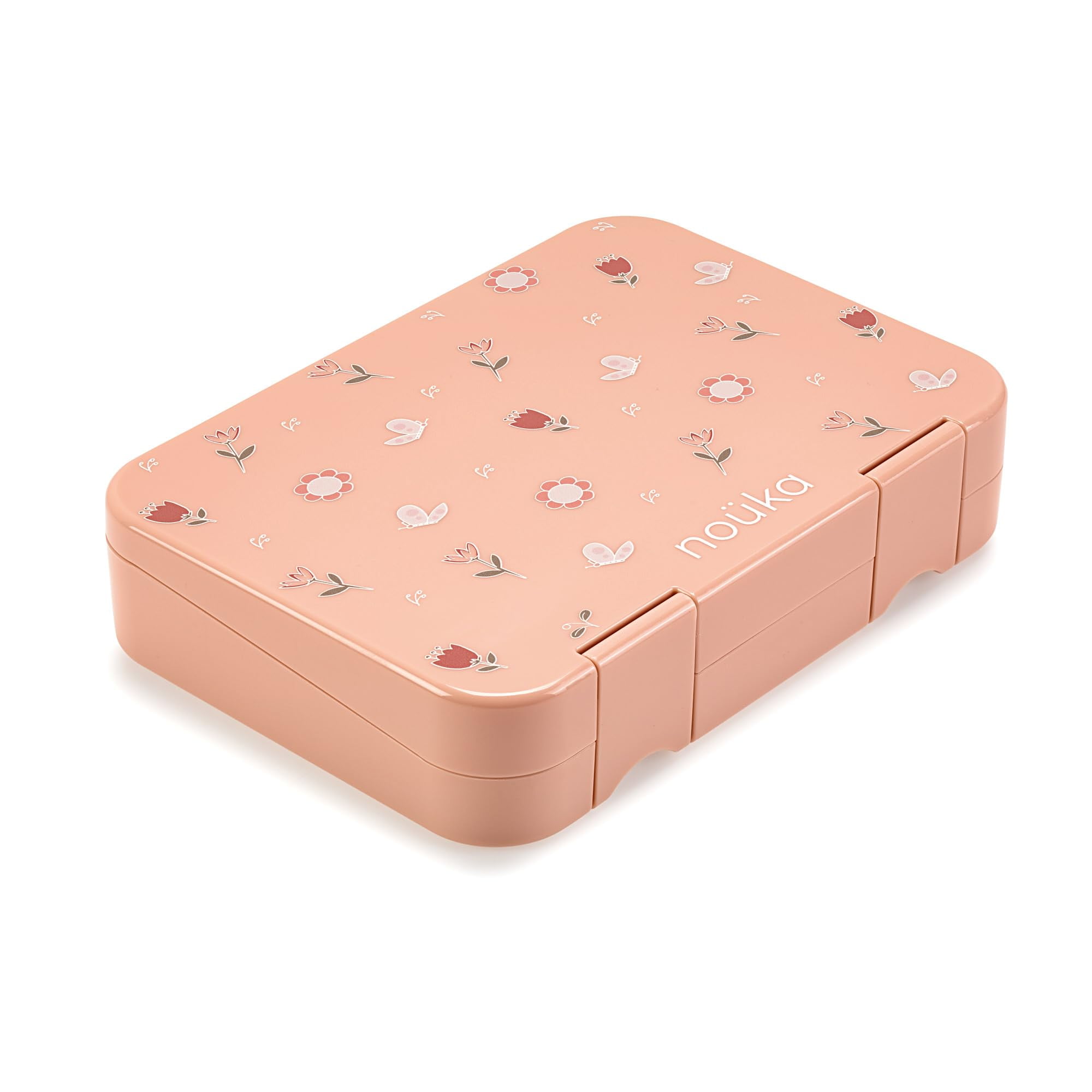 noüka Design Bento Lunch Box | Easy to Open Latches | 6 Spill Proof ...