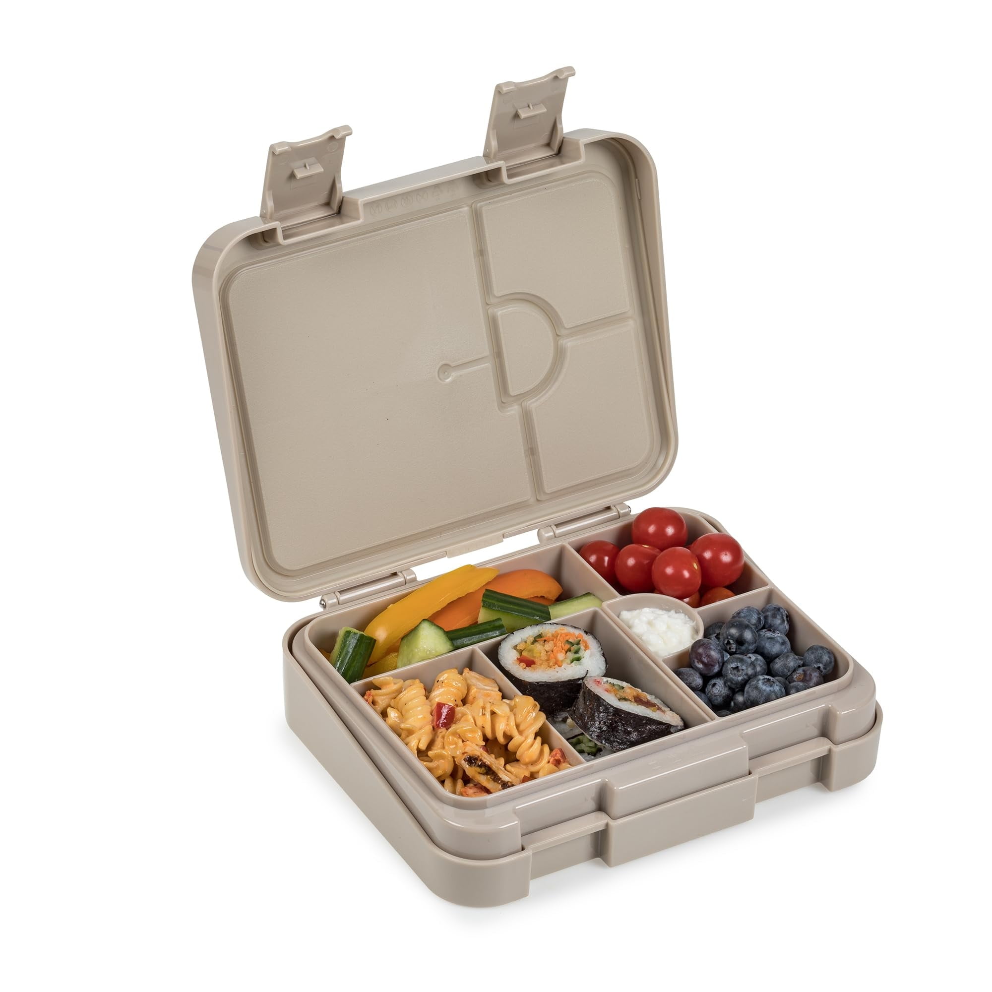 noüka Grand Bento Box | Easy to open latches | Spill Proof Design | 6 ...