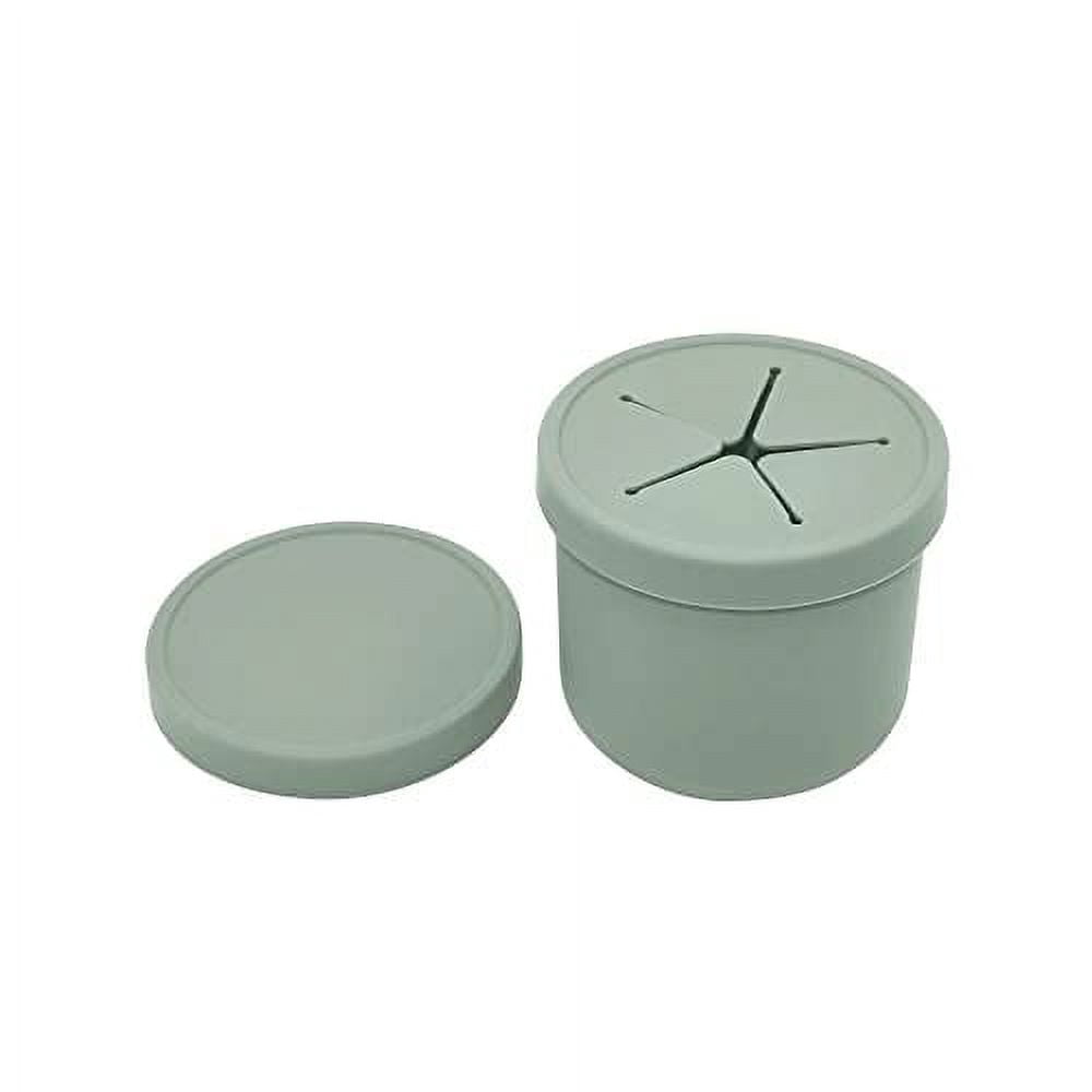 noüka Spill-Proof Snack Cup | Comes With A Lid | 100% Food-Grade ...