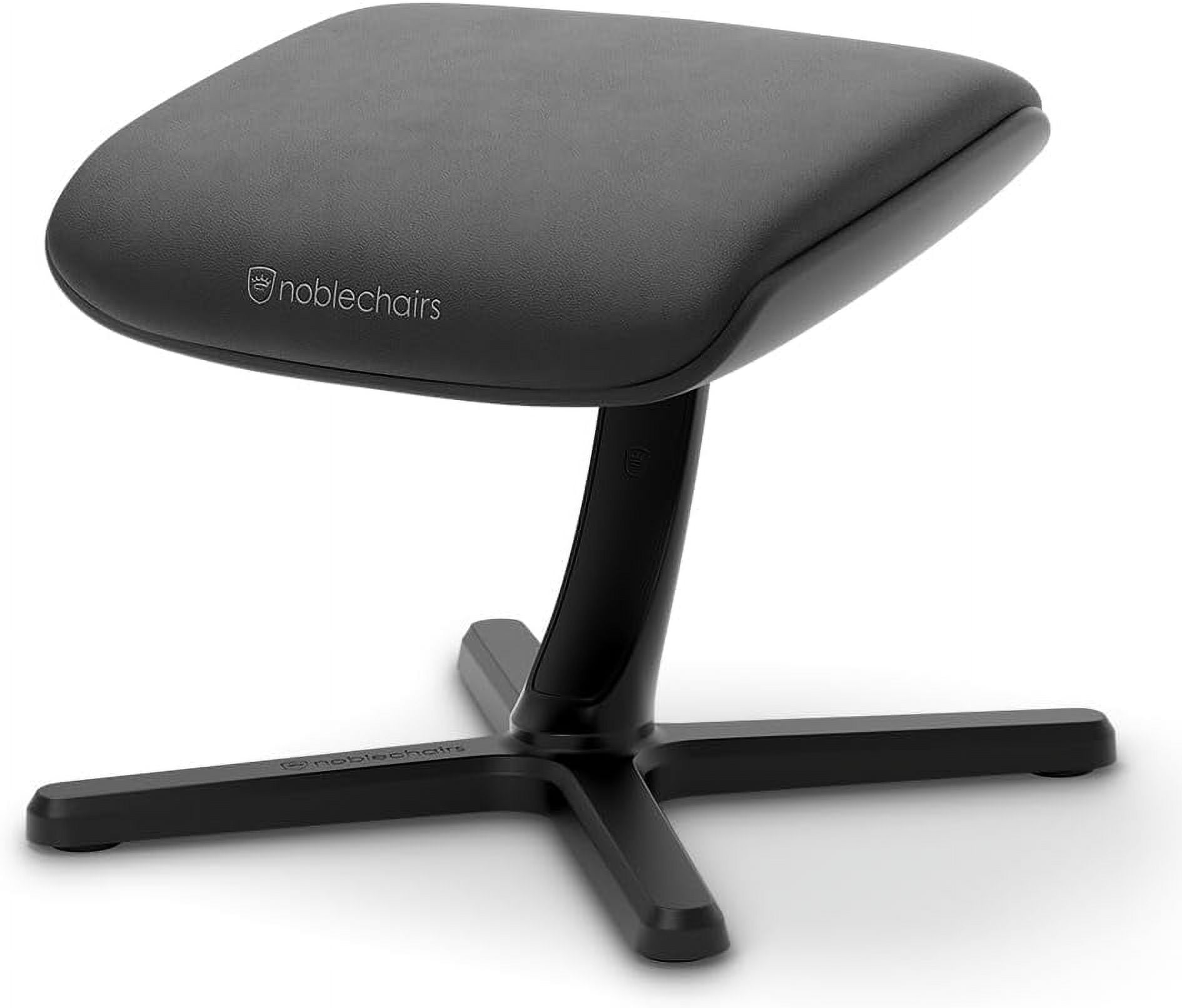 noblechairs Footrest V2.0, Black Edition, 45-Degree Tilt, Premium ...