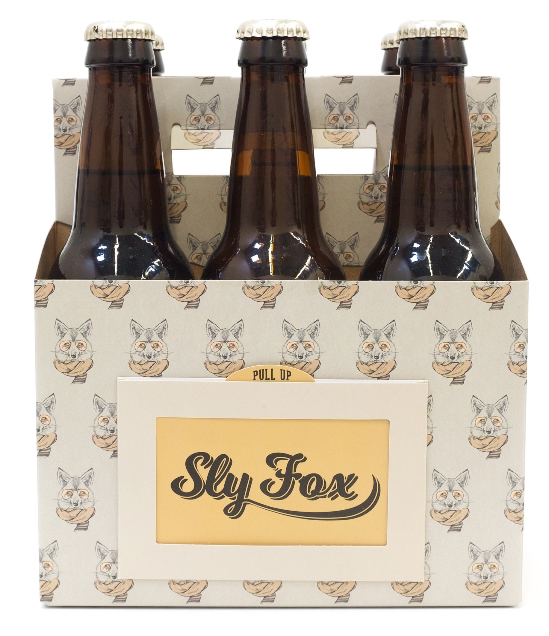 nod products Sly Fox Craft Beer Carrier with Attached Bottle Opener and ...