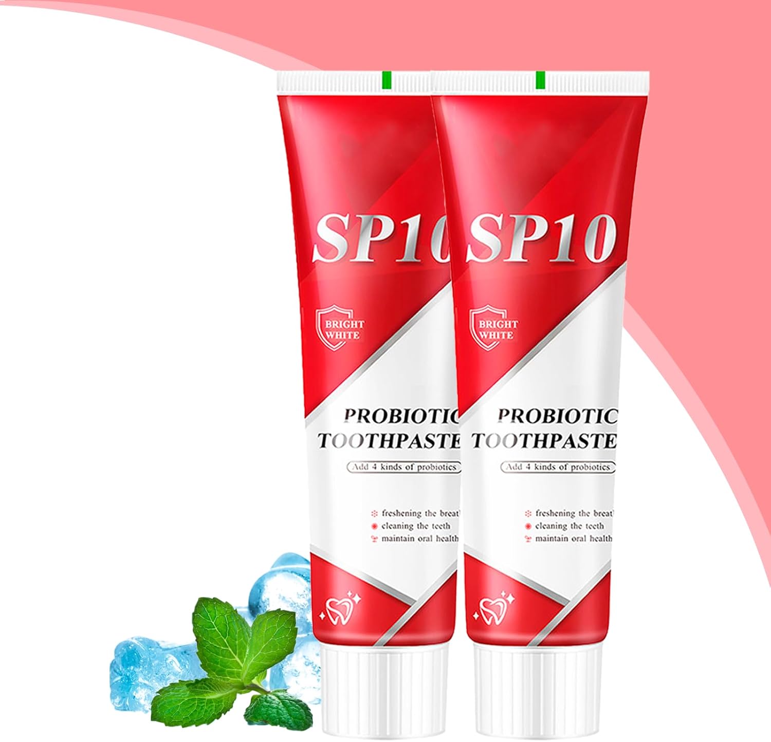 noissue Sp-10 Toothpaste, Super Probiotic Toothpaste with 6 ...