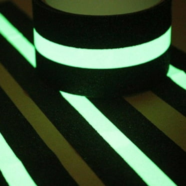 Fasiaou Store 2 Packs Frosted No Slip Luminous Tape for Stairs Steps ...