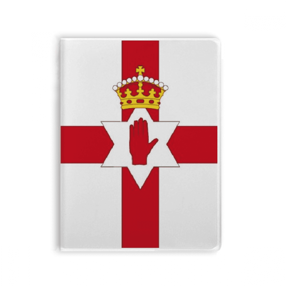 northern ireland national flag eu country notebook gum cover diary soft ...