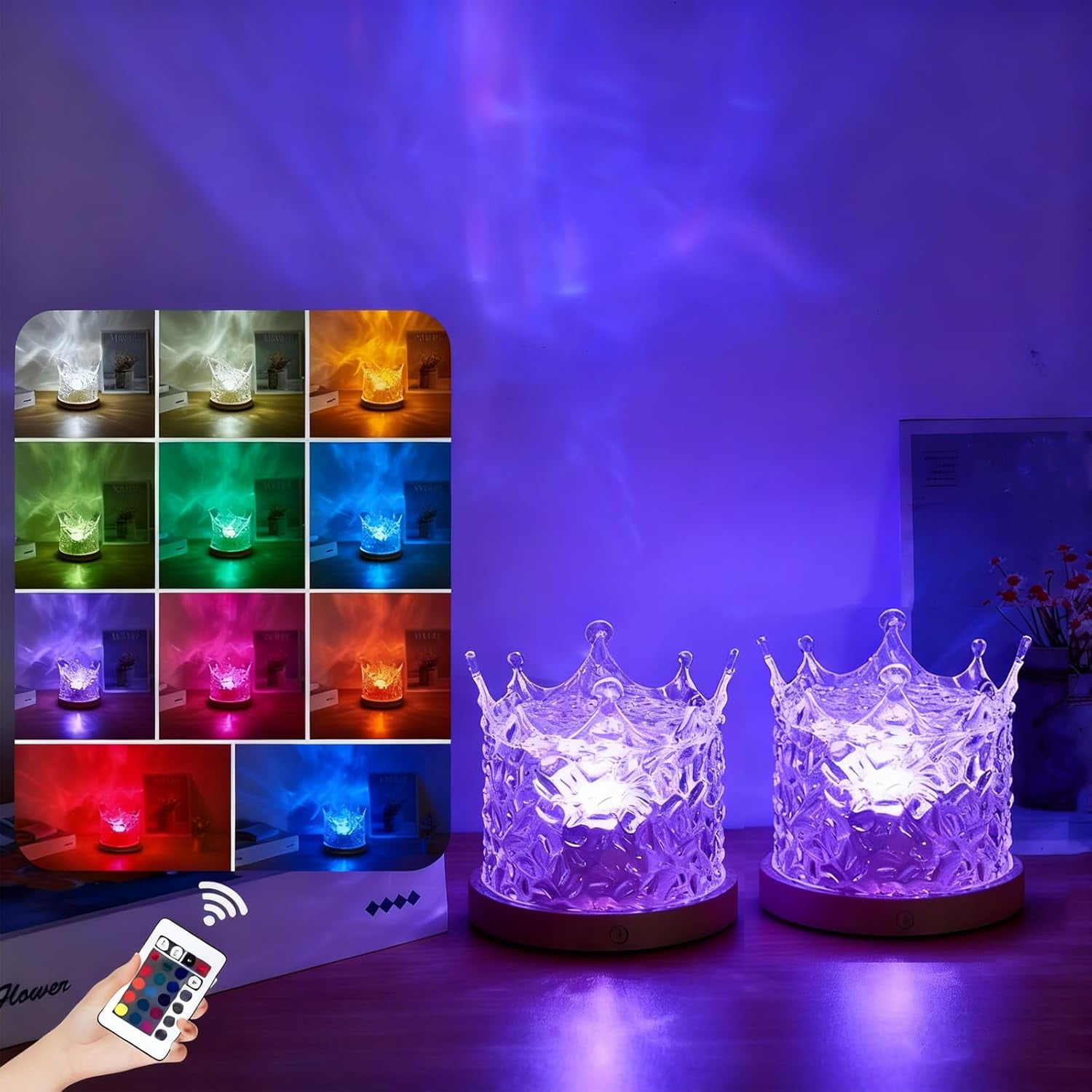 northern lights projector，2026 New 16-Color Night Light, Adds a Dreamy ...