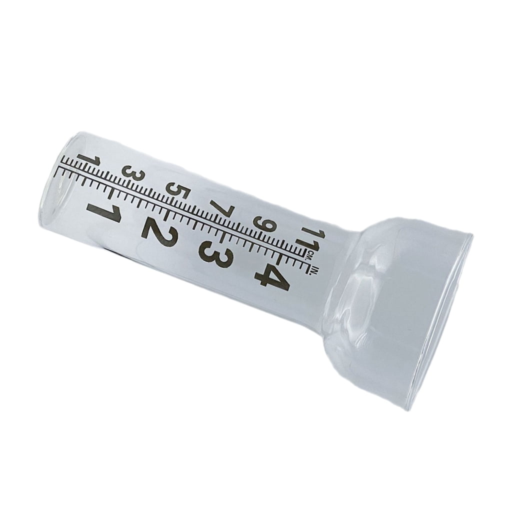 not Tip Wide Base Rain Collector with Clear scale Measurement Tube for ...