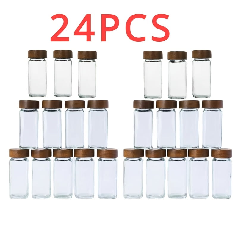 ZGAD 12/24pcs Seasoning Square Seasoning Bottle, Holiday Family Dinner ...