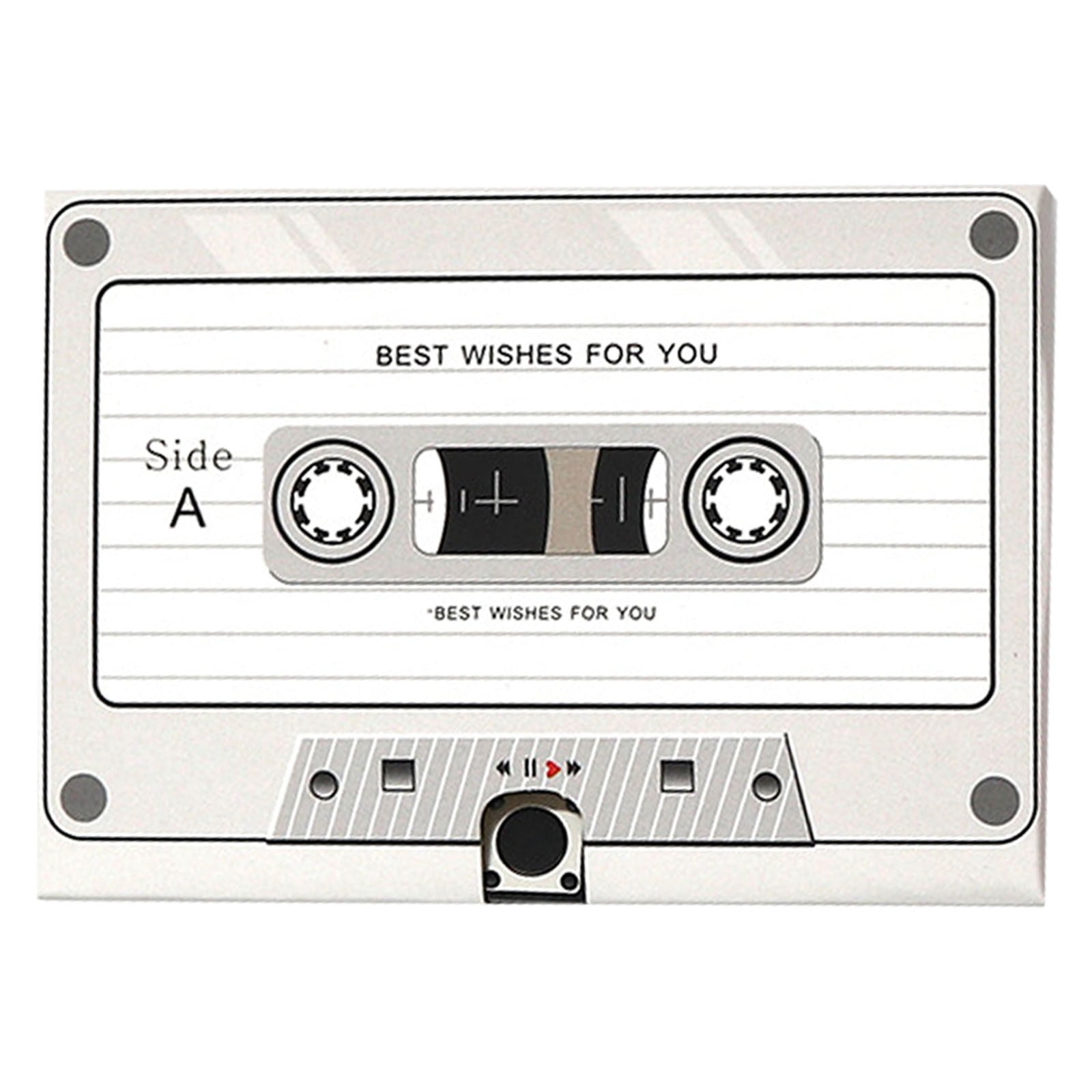 note cards Greeting Card Message Recorder Cassette Greeting Card ...