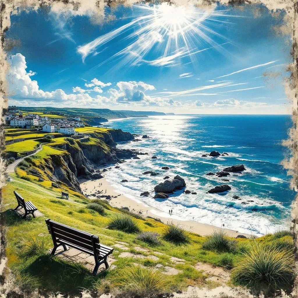 Because there's nothing more beautiful than the sea refusing to stop ...