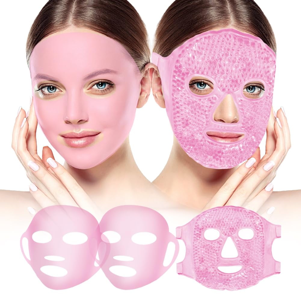 my novel things Silicone Face HYZ01 Mask Cover and Ice Face Pack Mask ...