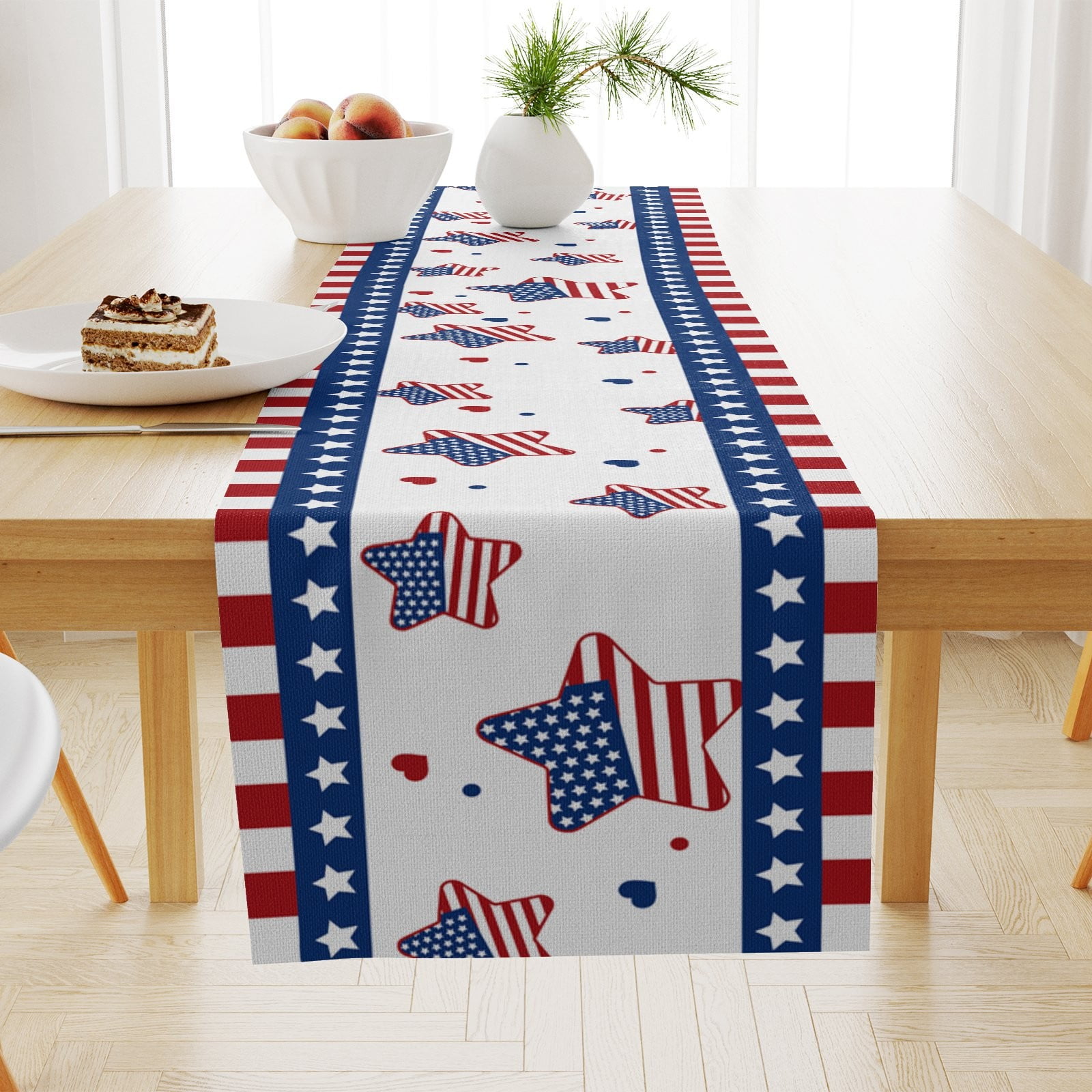 npkgvia 4Th of July Decorations,Room Decor,Independence Day Linen ...