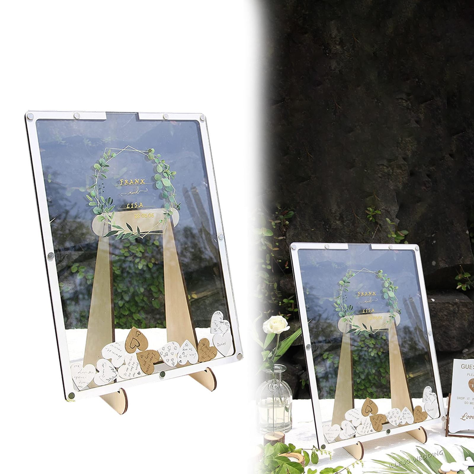 npkgvia Clearance,Personalized Gift Gold Wedding Check In Board ...