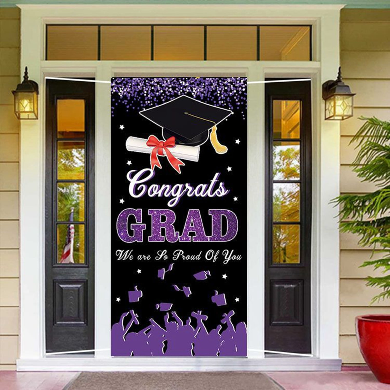 npkgvia Graduation Decorations Class of 2024,Graduation Backdrop ...