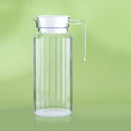 Mainstays 3-Quart Plastic Water Pitcher with Lid and Removeable Rod for ...