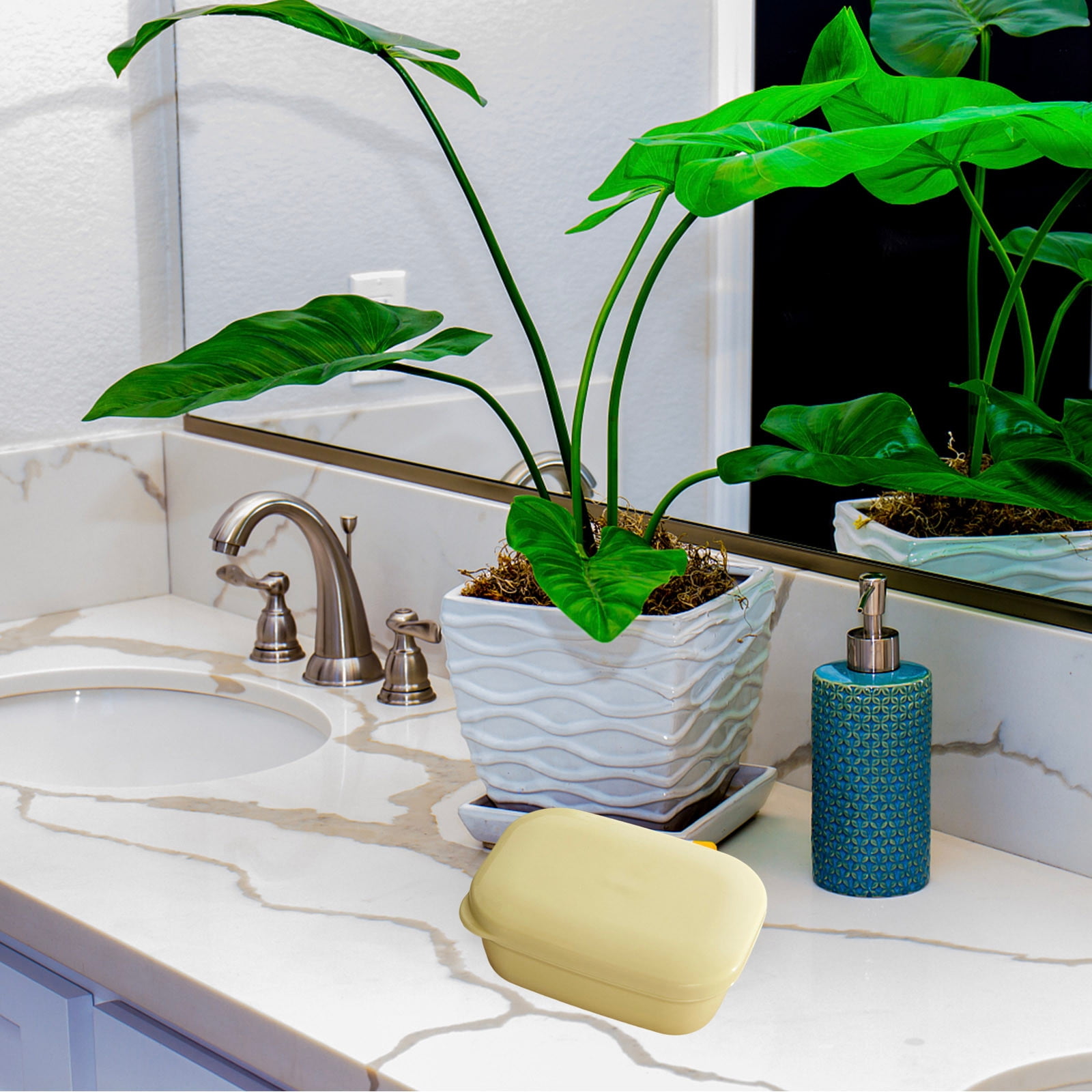 npkgvia Soap Dish,Bathroom Organizers And Storage,Soap Bar Container ...