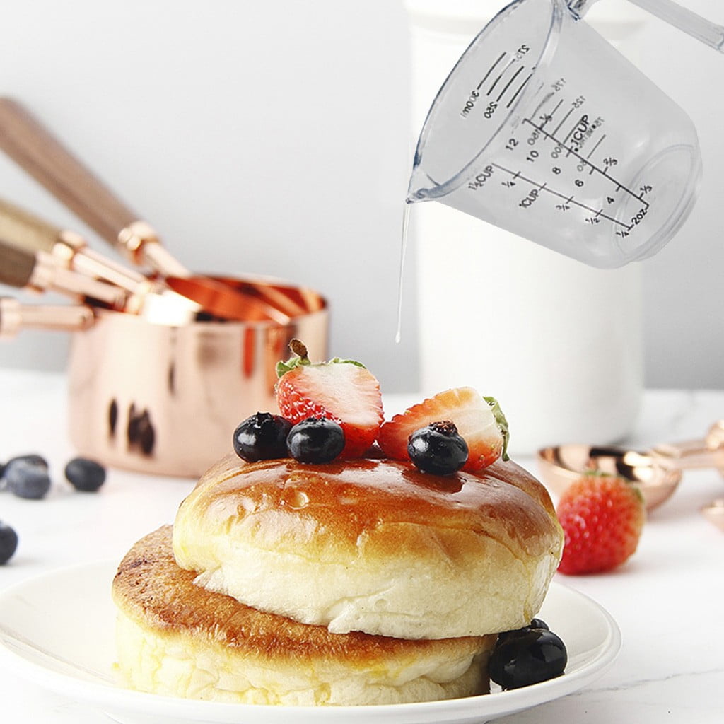 npkgvia cupsClearance,300ml Graduated Plastic Measuring Cylinder Cup ...