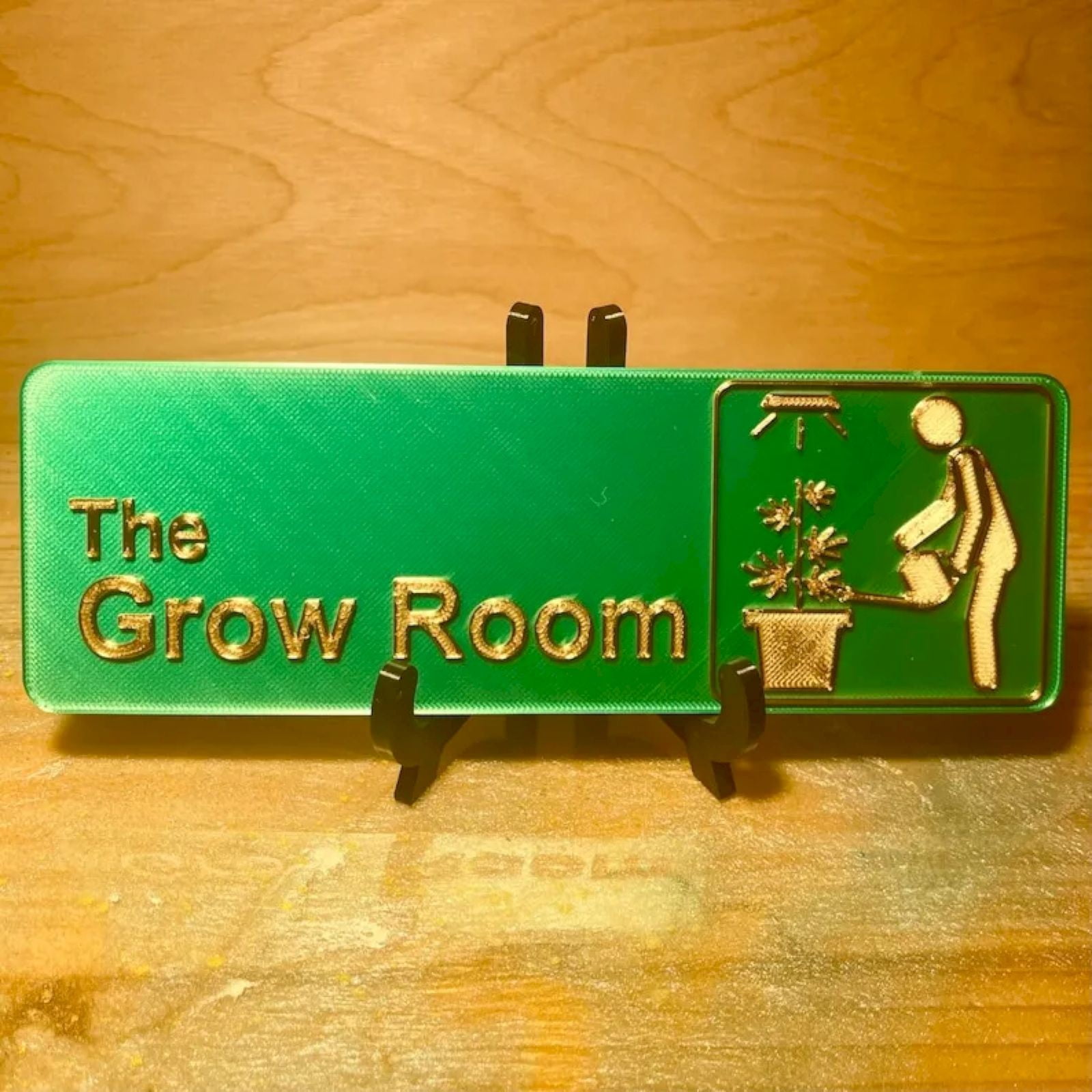 npkgviaClearance,The Grow Room Sign Door Signs Plastic Grow Room Signs ...