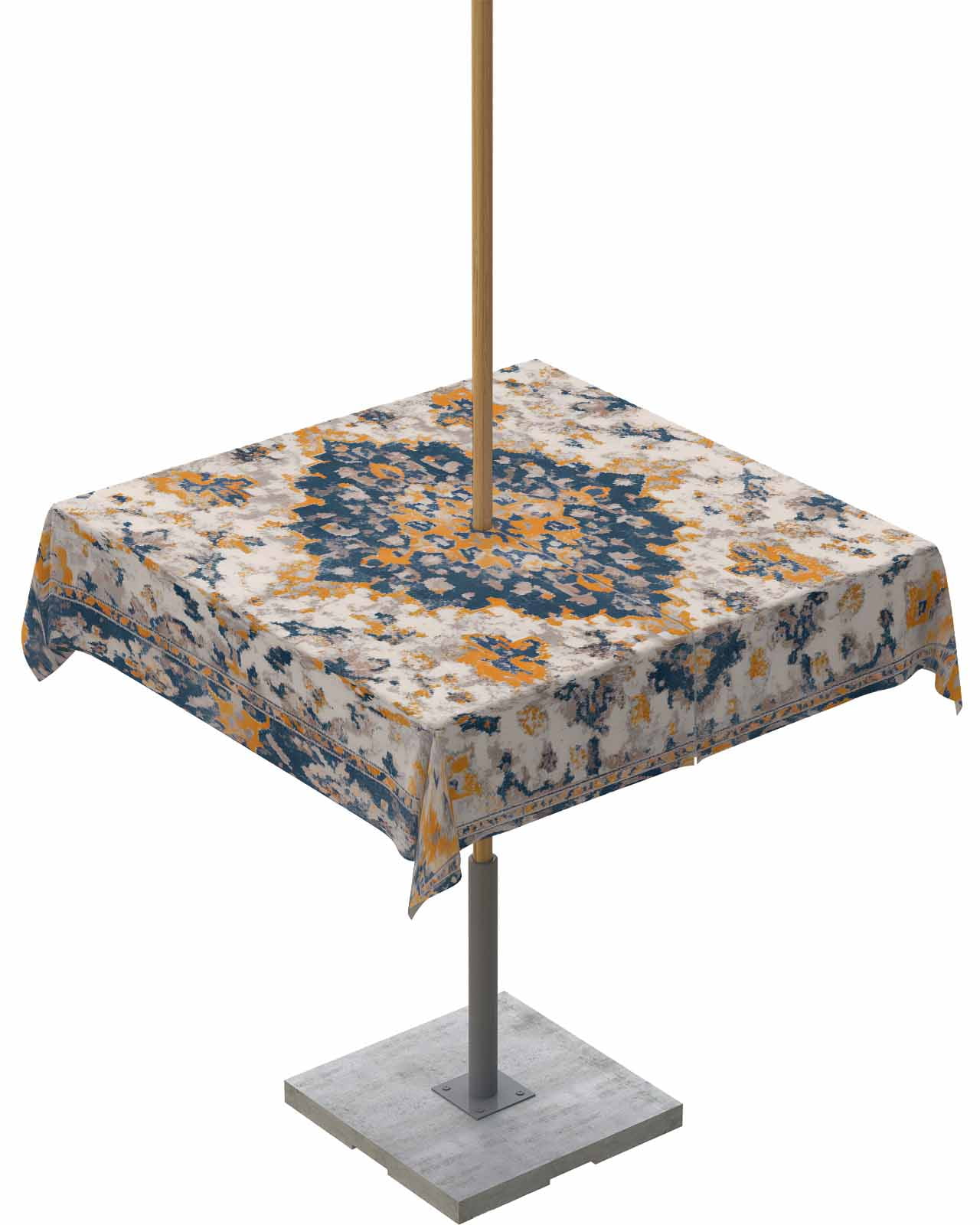 nqOlkjepod Boho Chic Ethnic Outdoor Tablecloth with Umbrella Hole ...