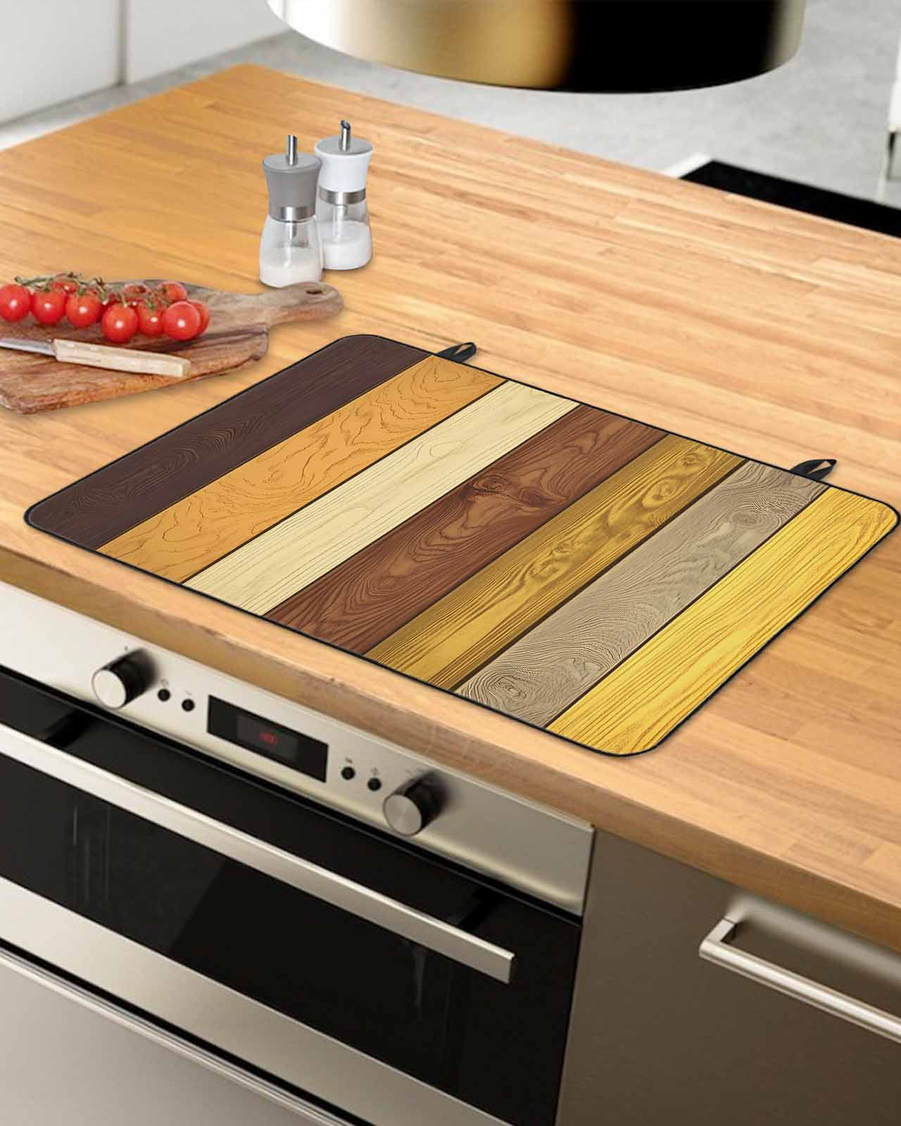 nqOlkjepod Large Induction Cooktop Protector Mat 24"x21", Farmhouse ...