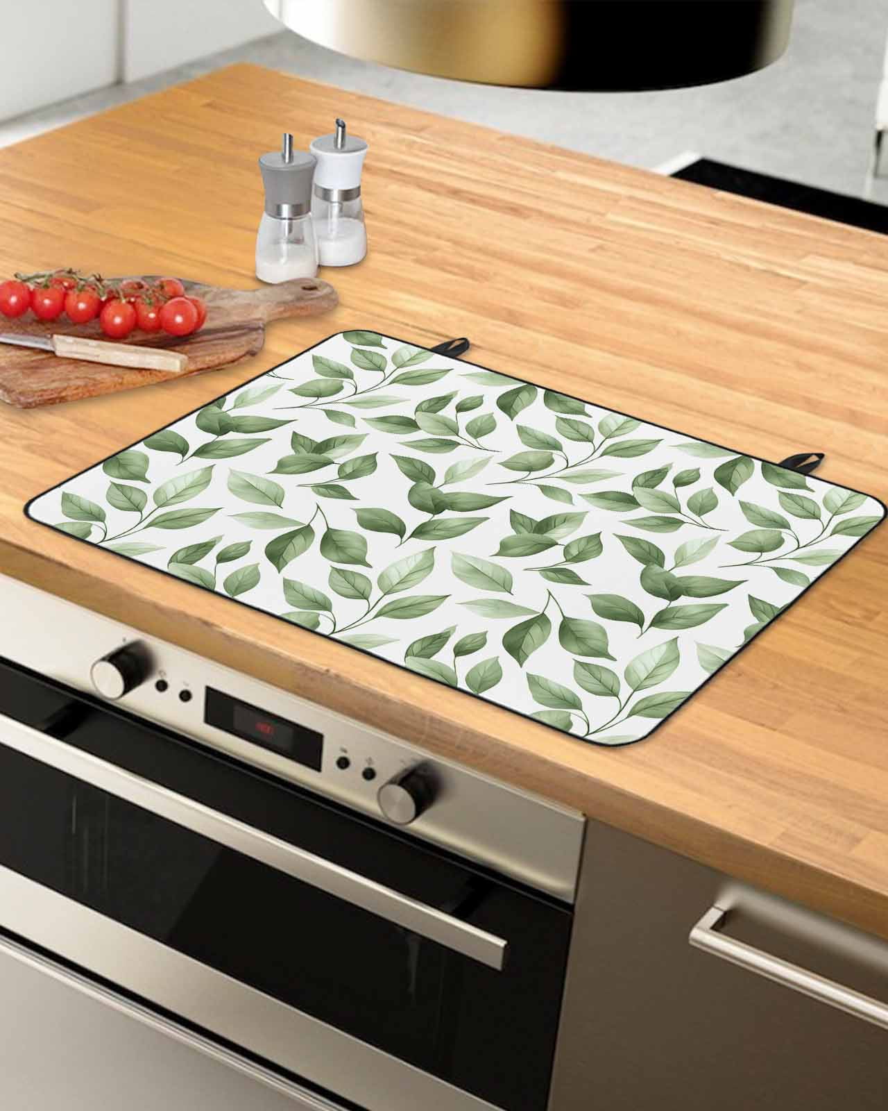 nqOlkjepod Large Induction Cooktop Protector Mat 28.5"x20.5", Green ...