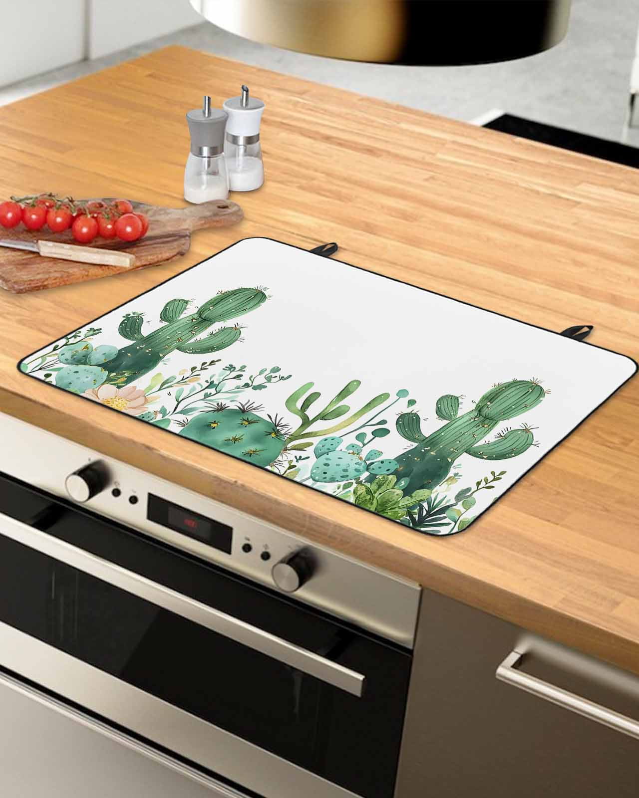 nqOlkjepod Large Induction Cooktop Protector Mat 28.5"x20.5", Spring ...