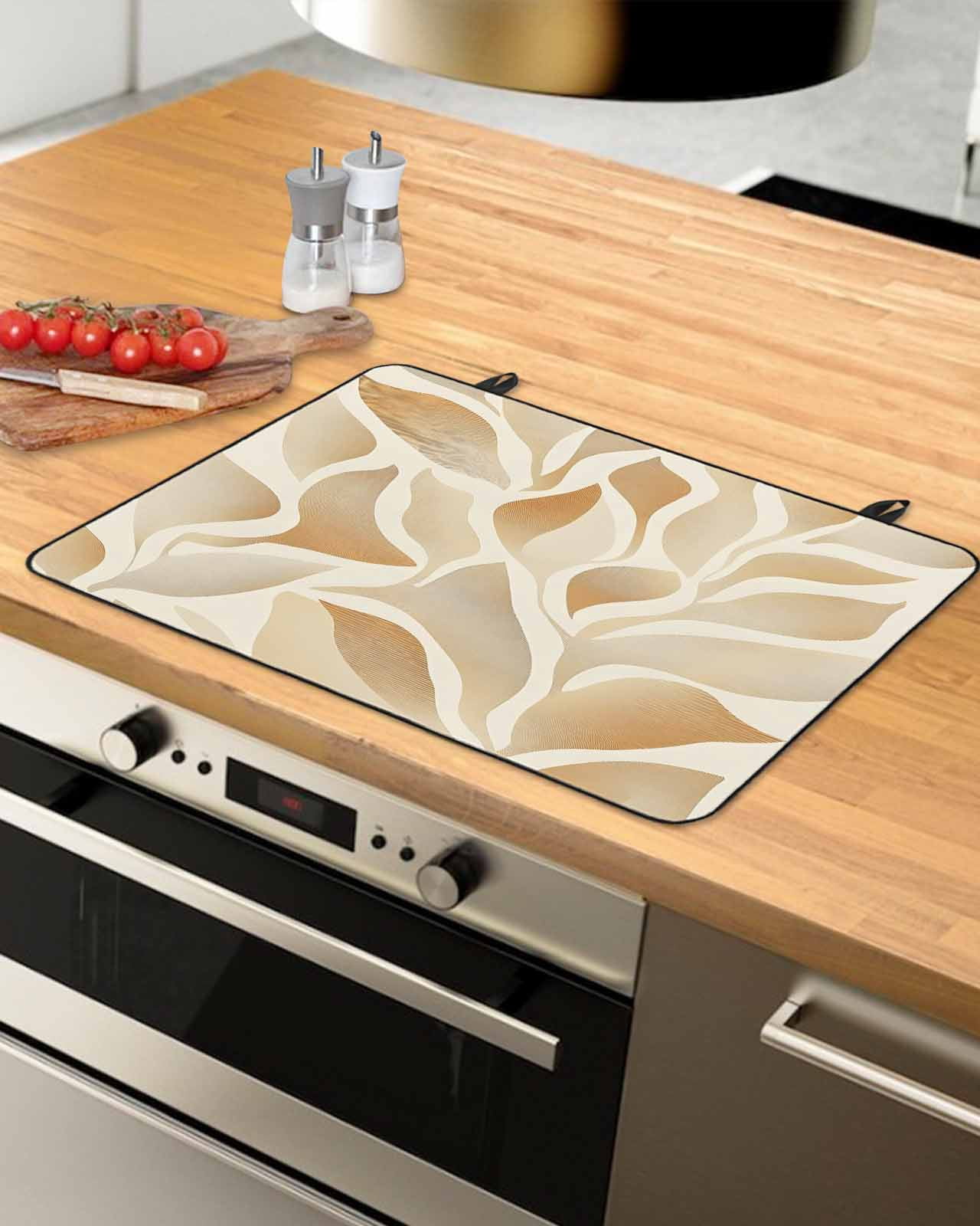 nqOlkjepod Large Induction Cooktop Protector Mat 28.5"x20.5", Tropical ...