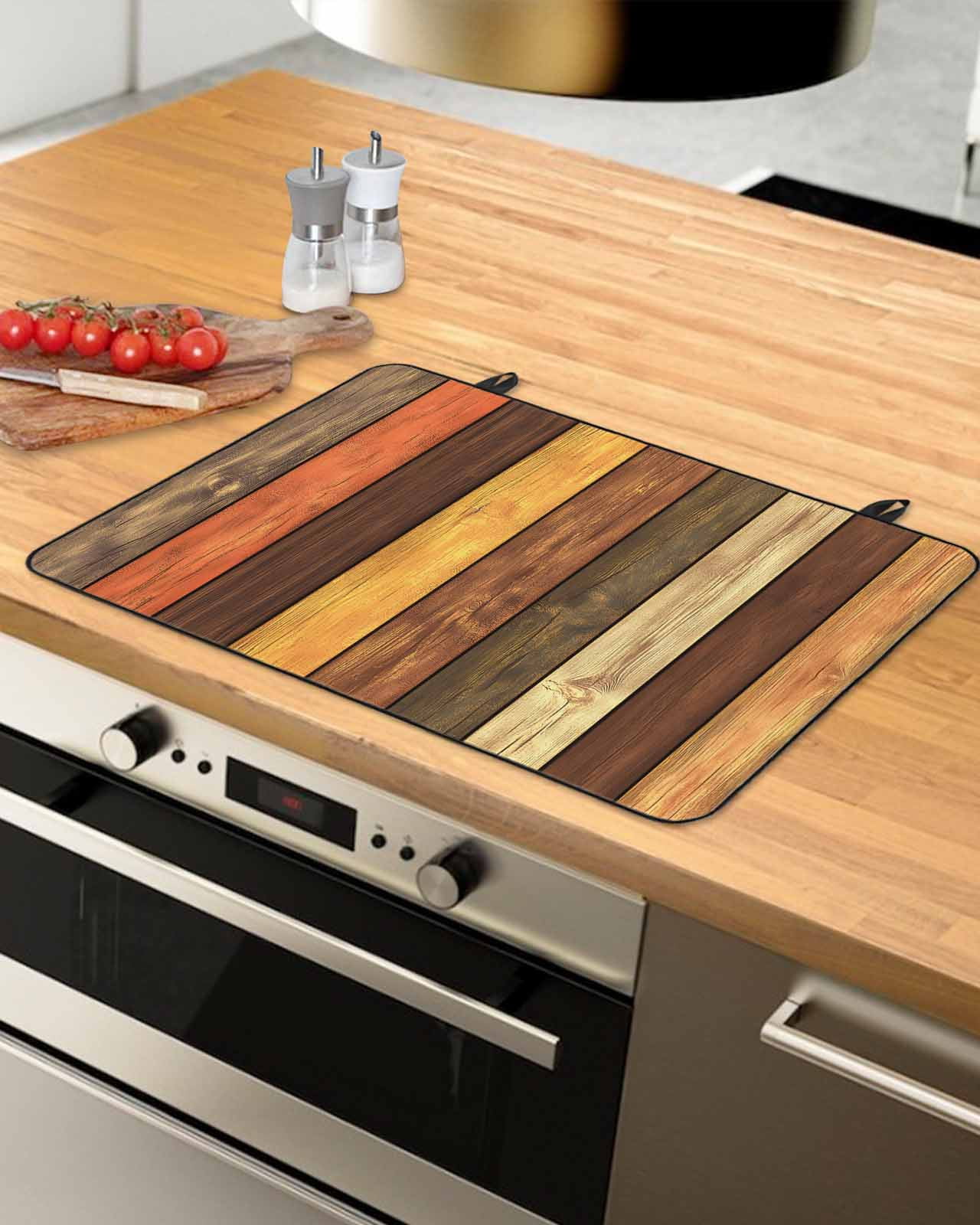 nqOlkjepod Large Induction Cooktop Protector Mat 31"x24", Farmhouse ...