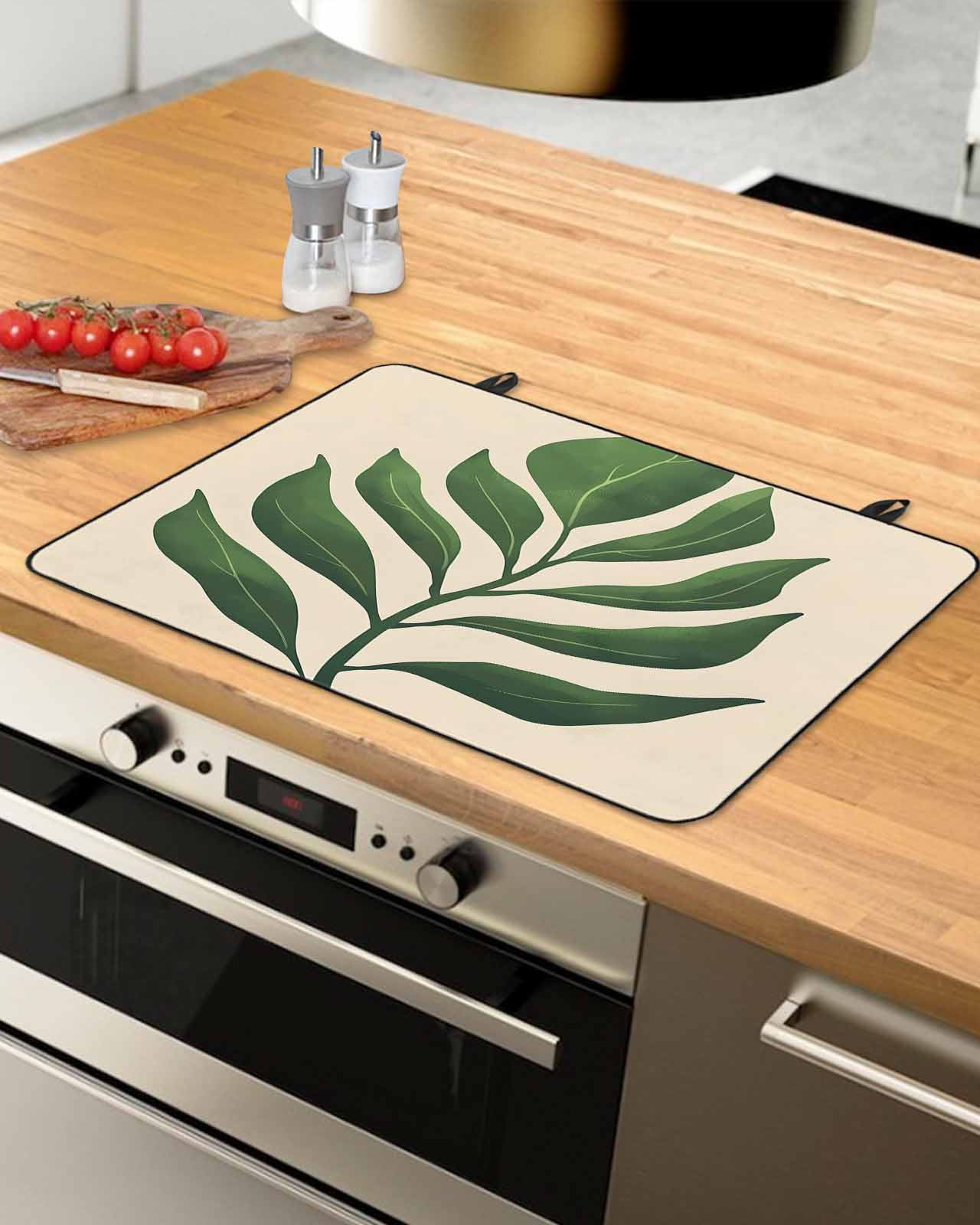 nqOlkjepod Large Induction Cooktop Protector Mat 31"x24", Green ...