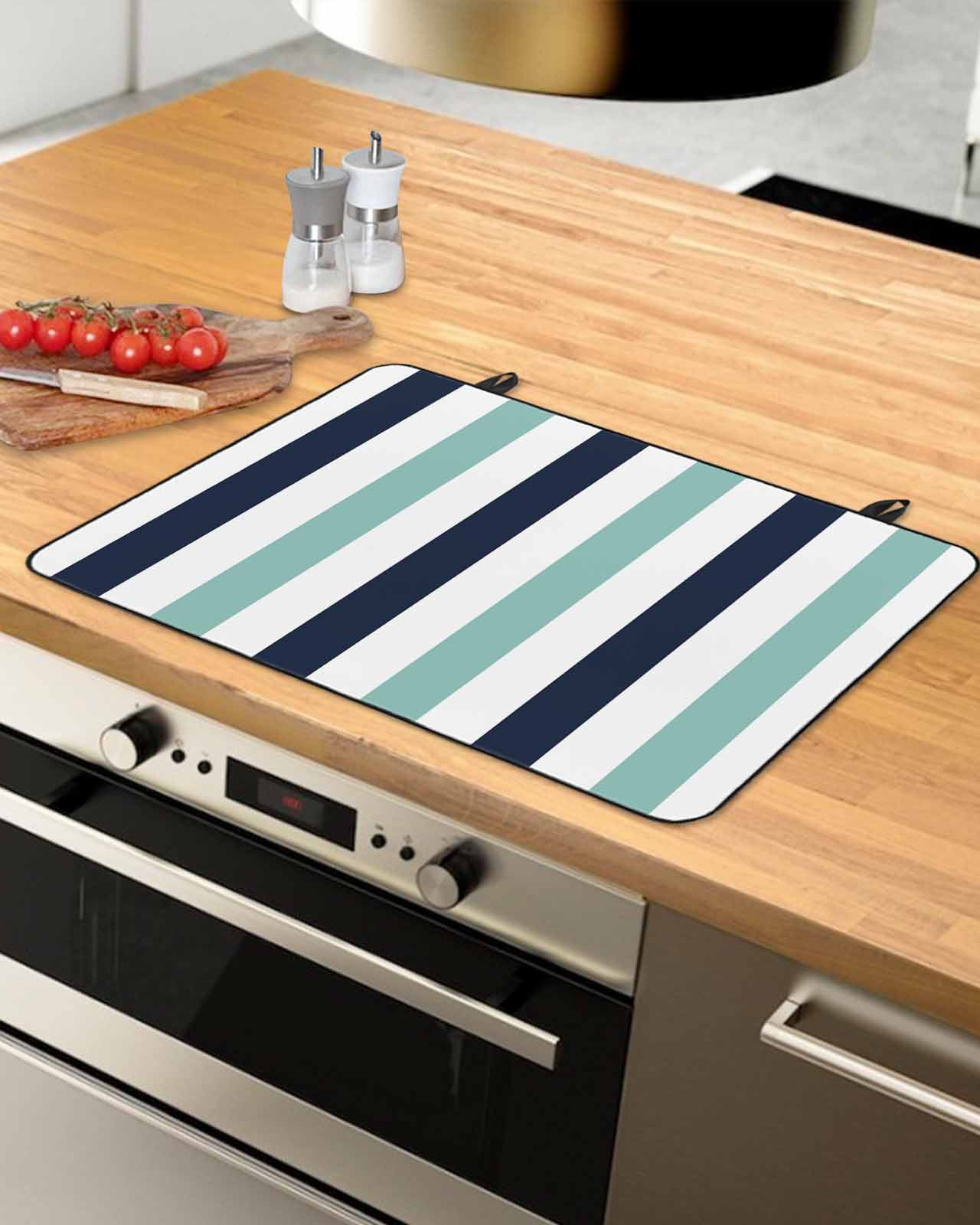 nqOlkjepod Large Induction Cooktop Protector Mat 31"x24", Turquoise ...