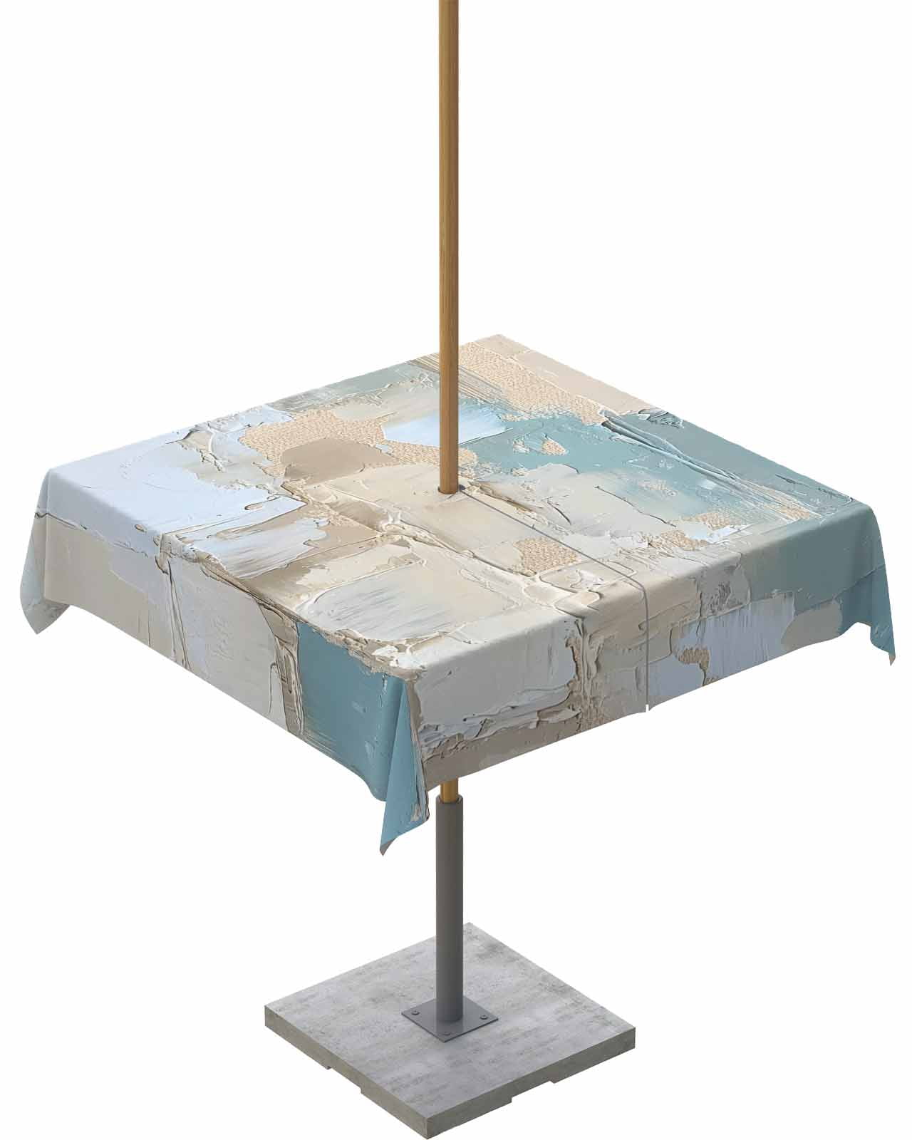 nqOlkjepod Modern Abstract Outdoor Tablecloth with Umbrella Hole ...