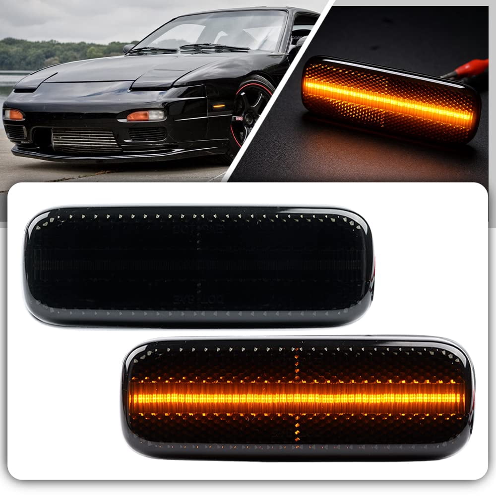 nsautolighting LED Side Marker ZS23 Lights for Nissan 240SX(S13) 1993 ...