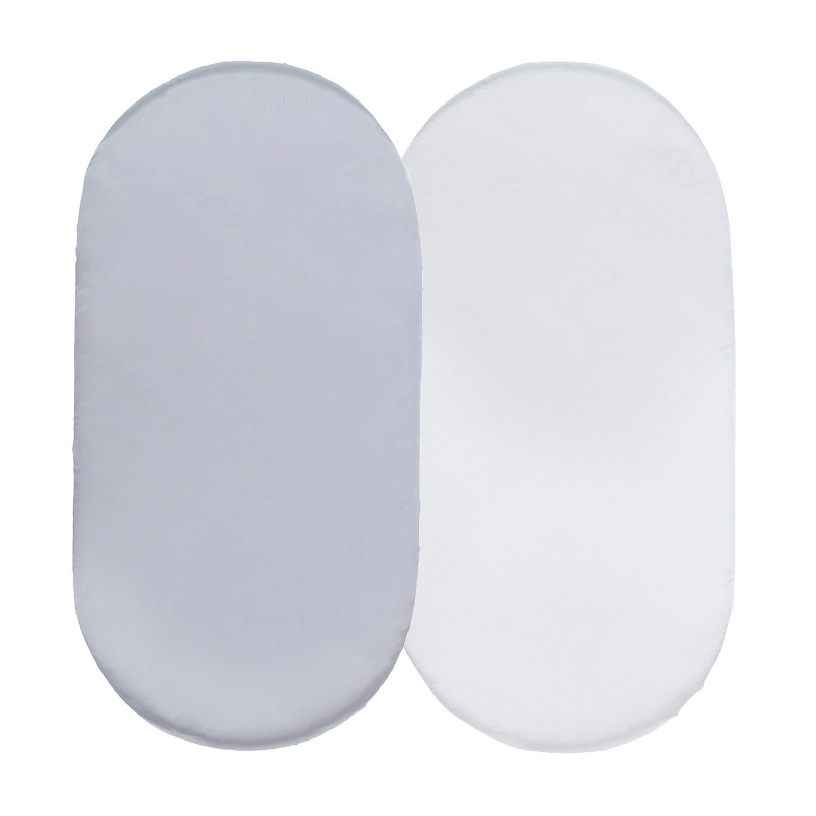 nsendm Bassinet Sheet Set 2 Pack Fitted Bassinet Sheets for Baby Boy ...