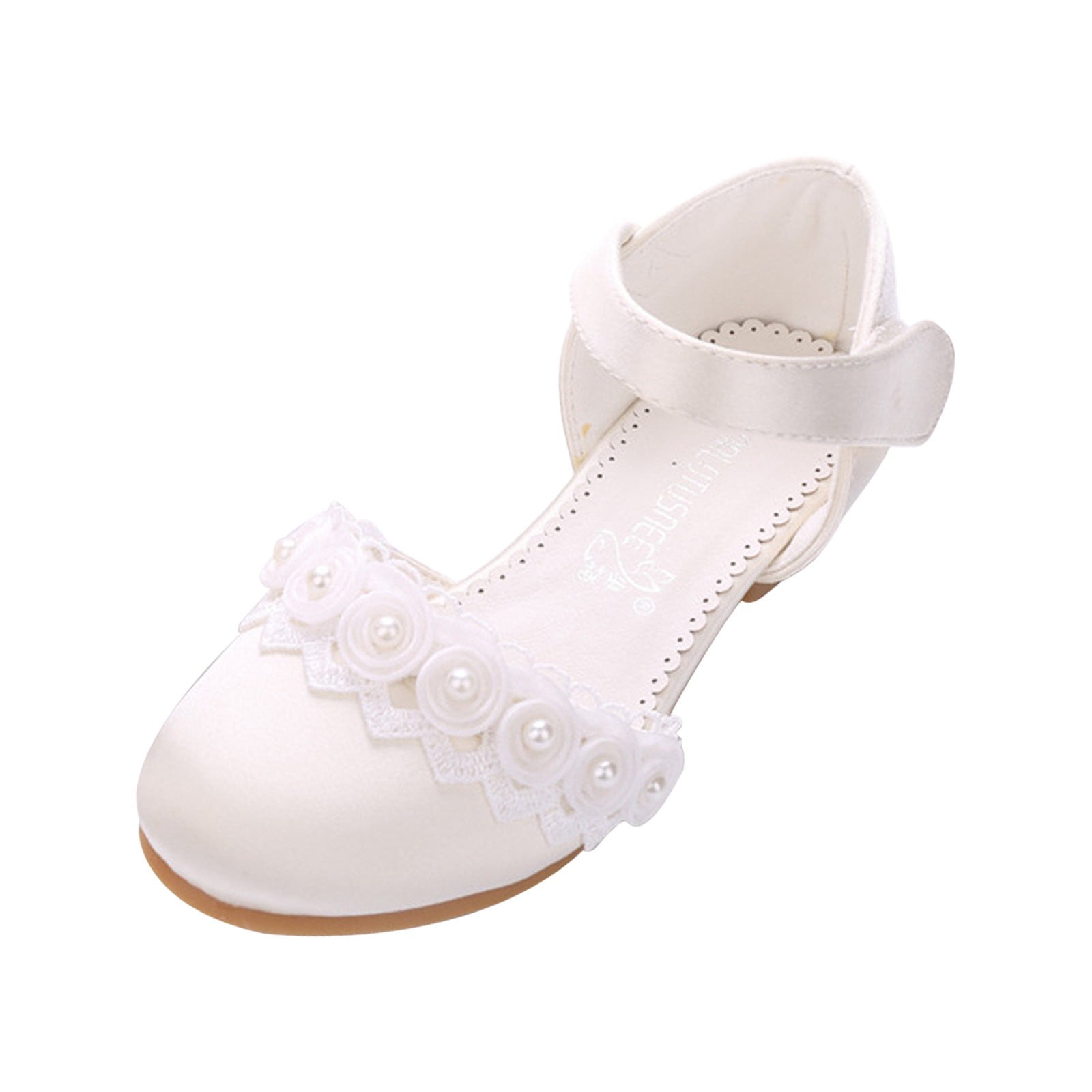 nsendm Female Sandal Little Kid Girls Heel Sandals Shoes Pumps Low ...
